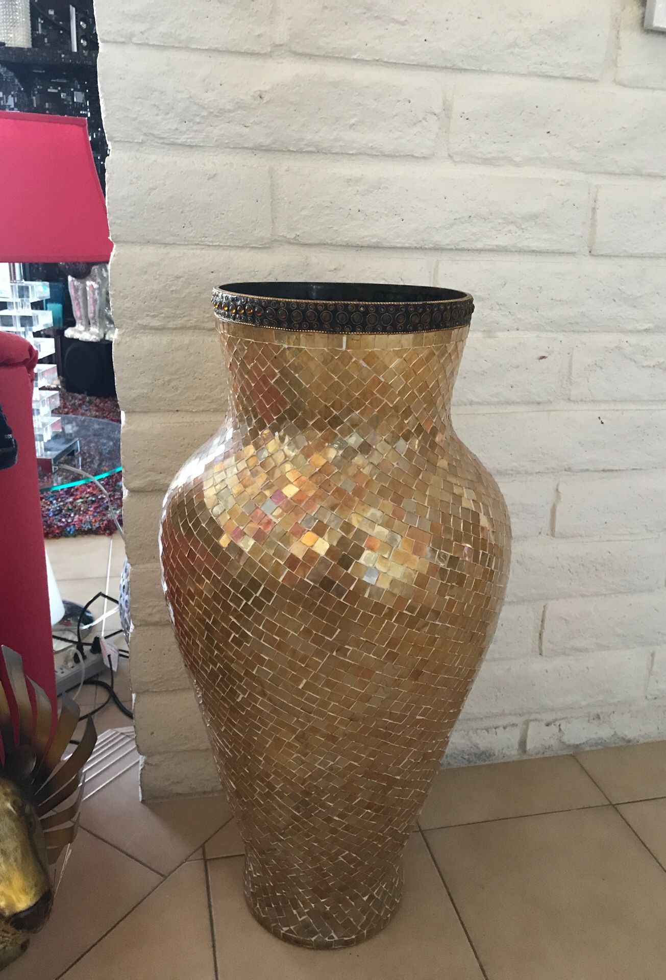 Beautiful mosaic glass vase for Sale in Scottsdale, AZ - OfferUp