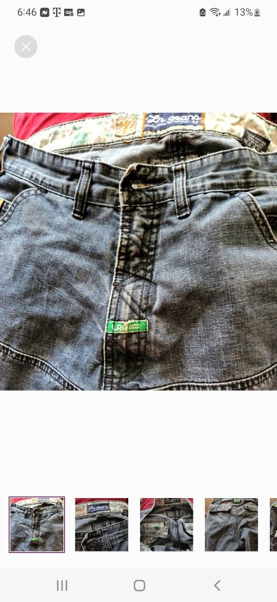 Size 30 Y2k/Vintage lrg lr Geans size 30 jean denim shorts for Sale in ...