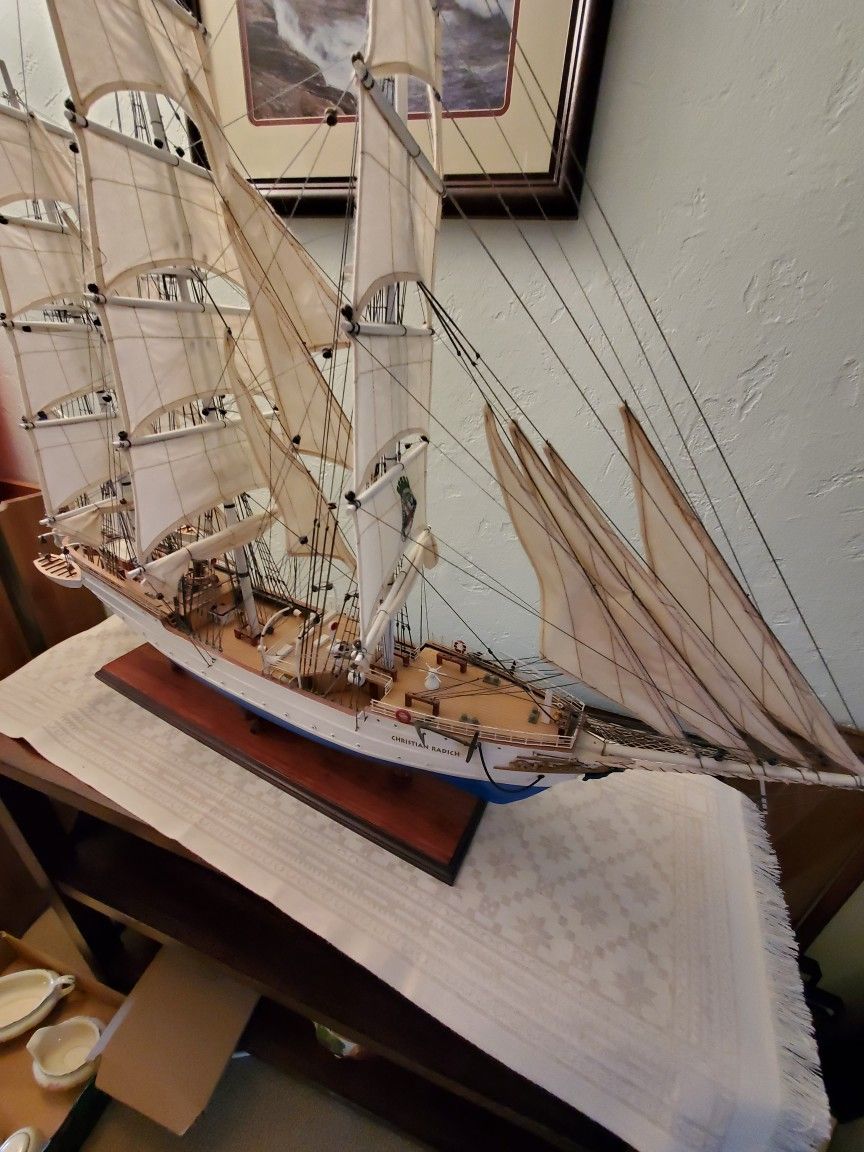 UNIQUE & RARE VINTAGE LARGE VINTAGE WINDJAMMER for Sale in Marysville ...