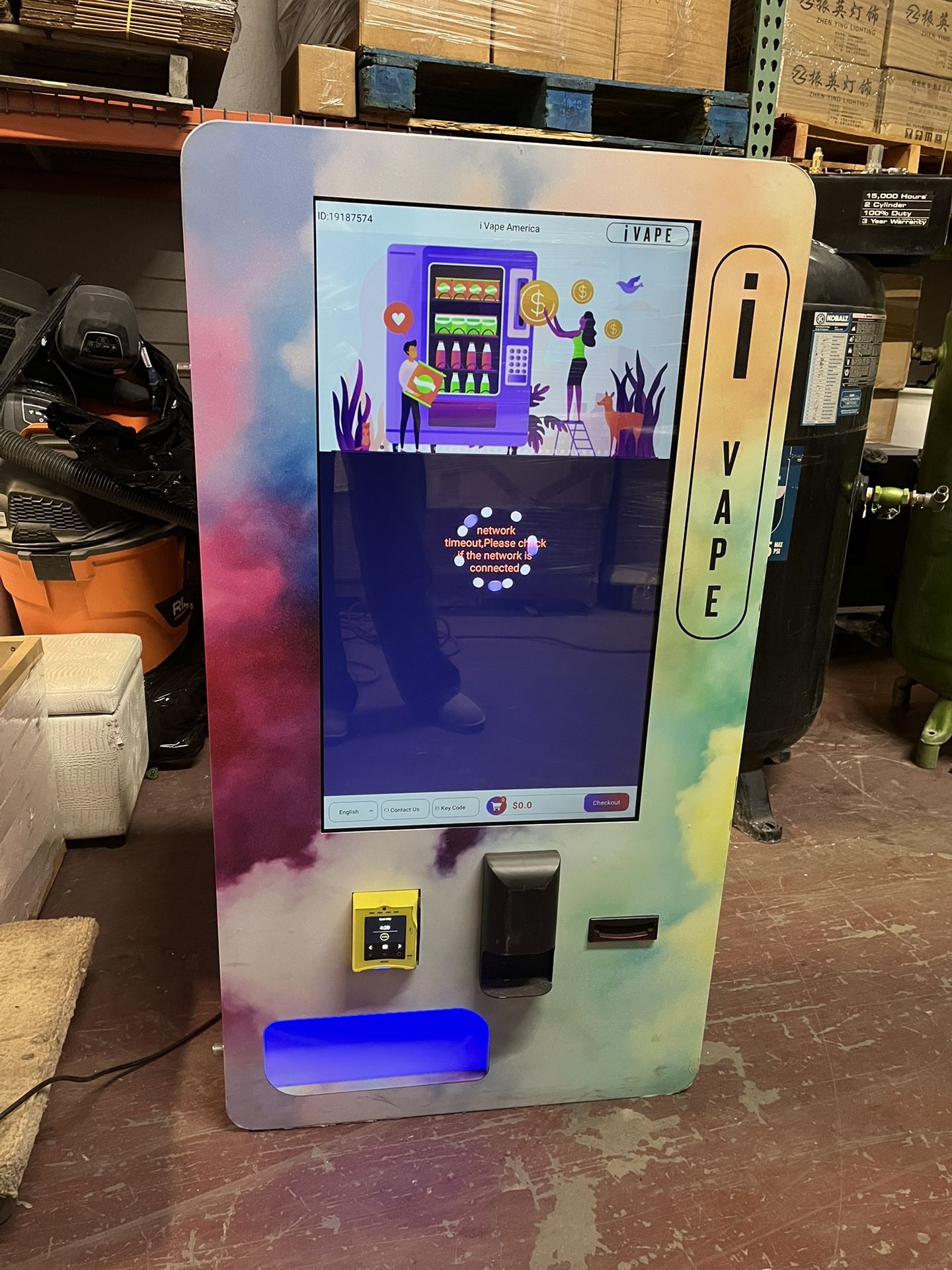 Vending Machine – iVAPE Interactive Vending System for Sale in Las ...