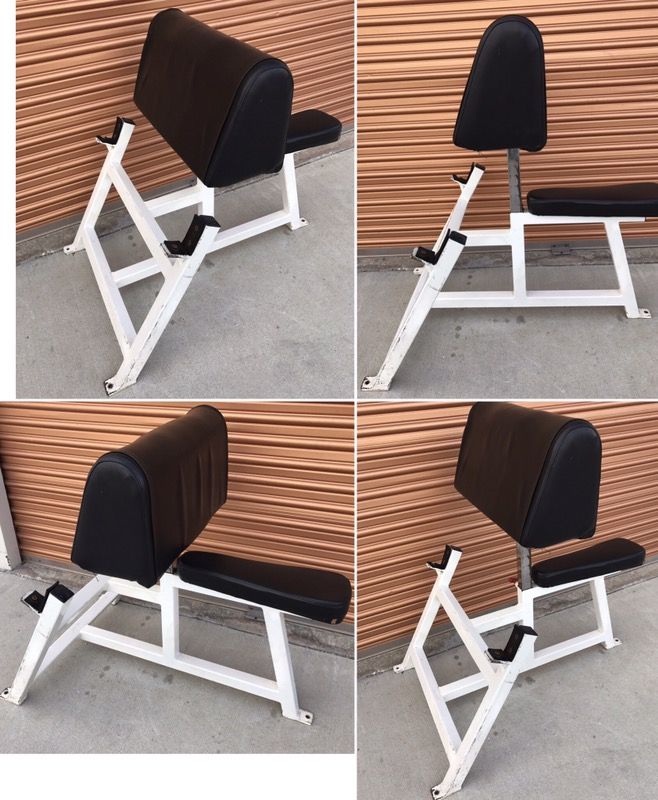 Body Masters Commercial Bicep/ Preacher Curl Bench for Sale in ...