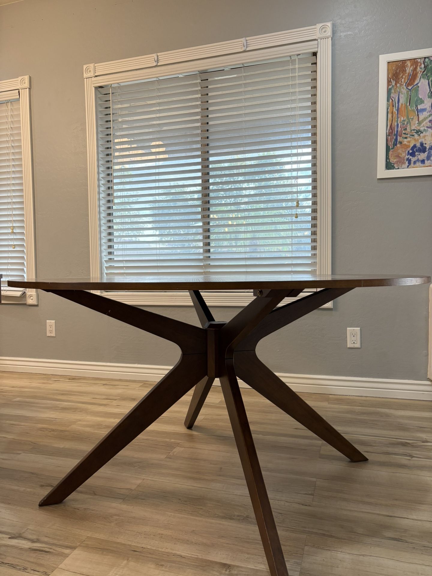 Article round MCM dining table for Sale in Gilbert, AZ - OfferUp