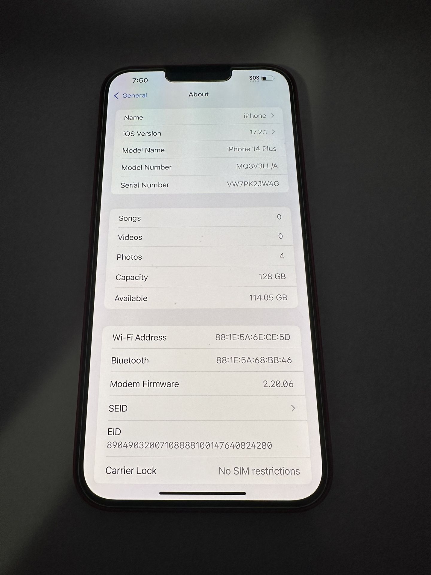 Product Red Iphone 14 Plus (unlocked) for Sale in San Antonio, TX - OfferUp