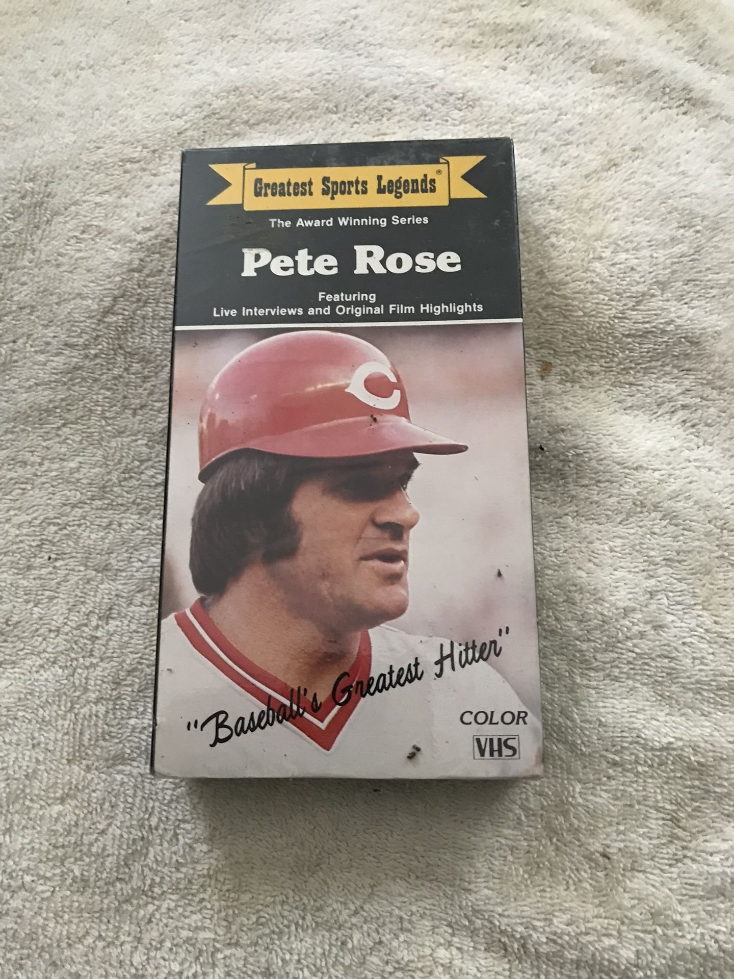 Pete Rose VHS Tape for Sale in Philadelphia, PA - OfferUp