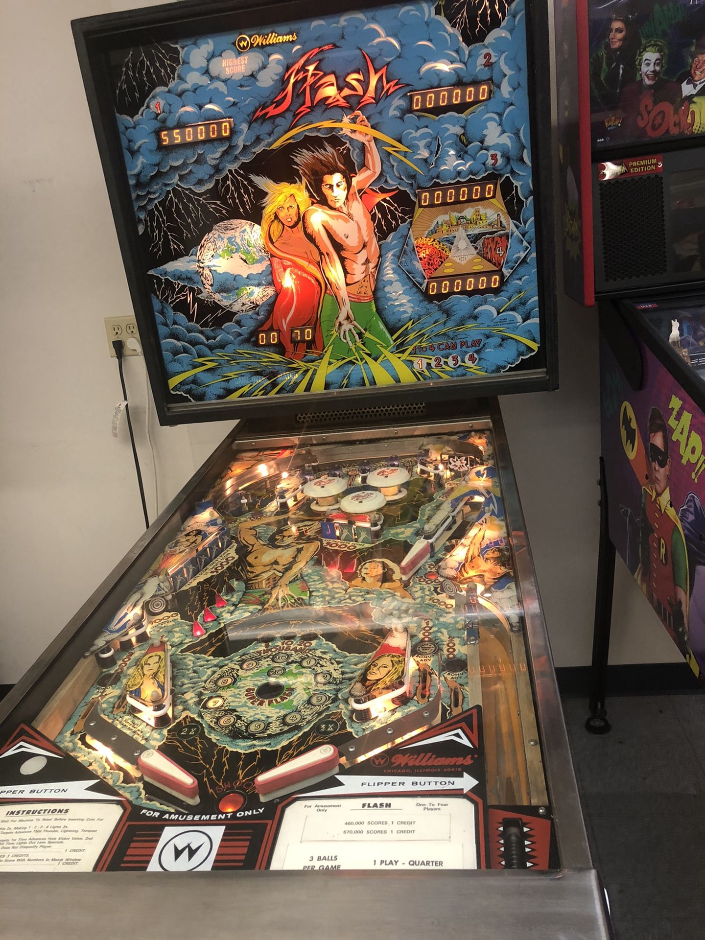Flash by Williams Pinball Machine for Sale in Paramount, CA - OfferUp