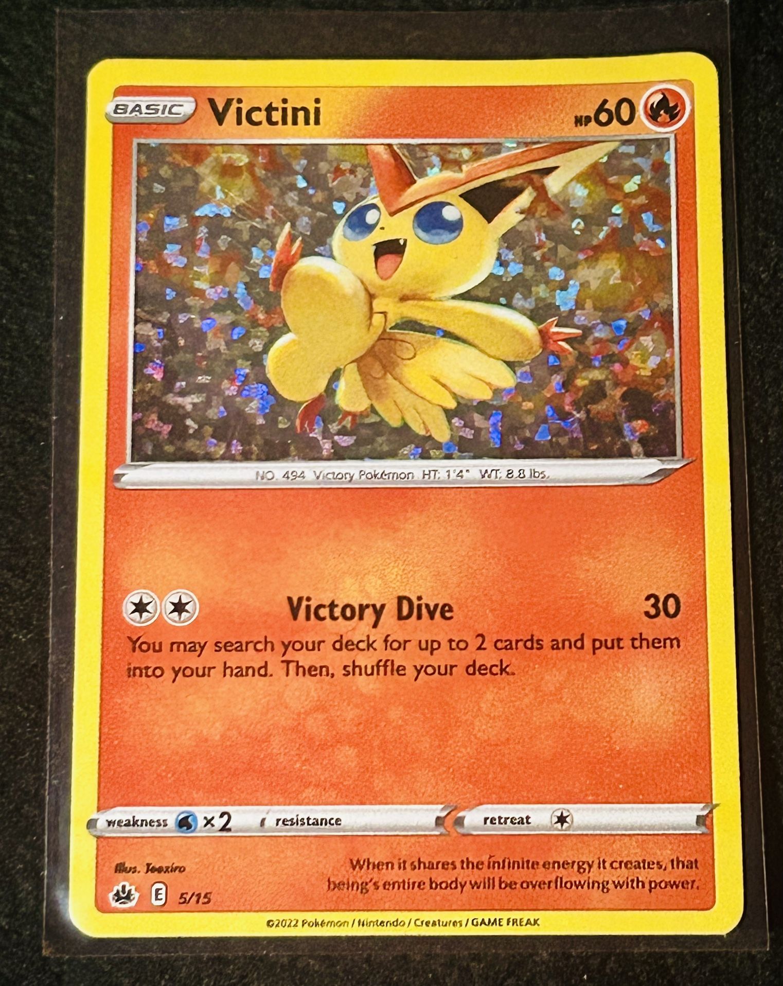 Pokémon Victini Holo Foil McDonald’s Promo Card for Sale in El Paso, TX ...