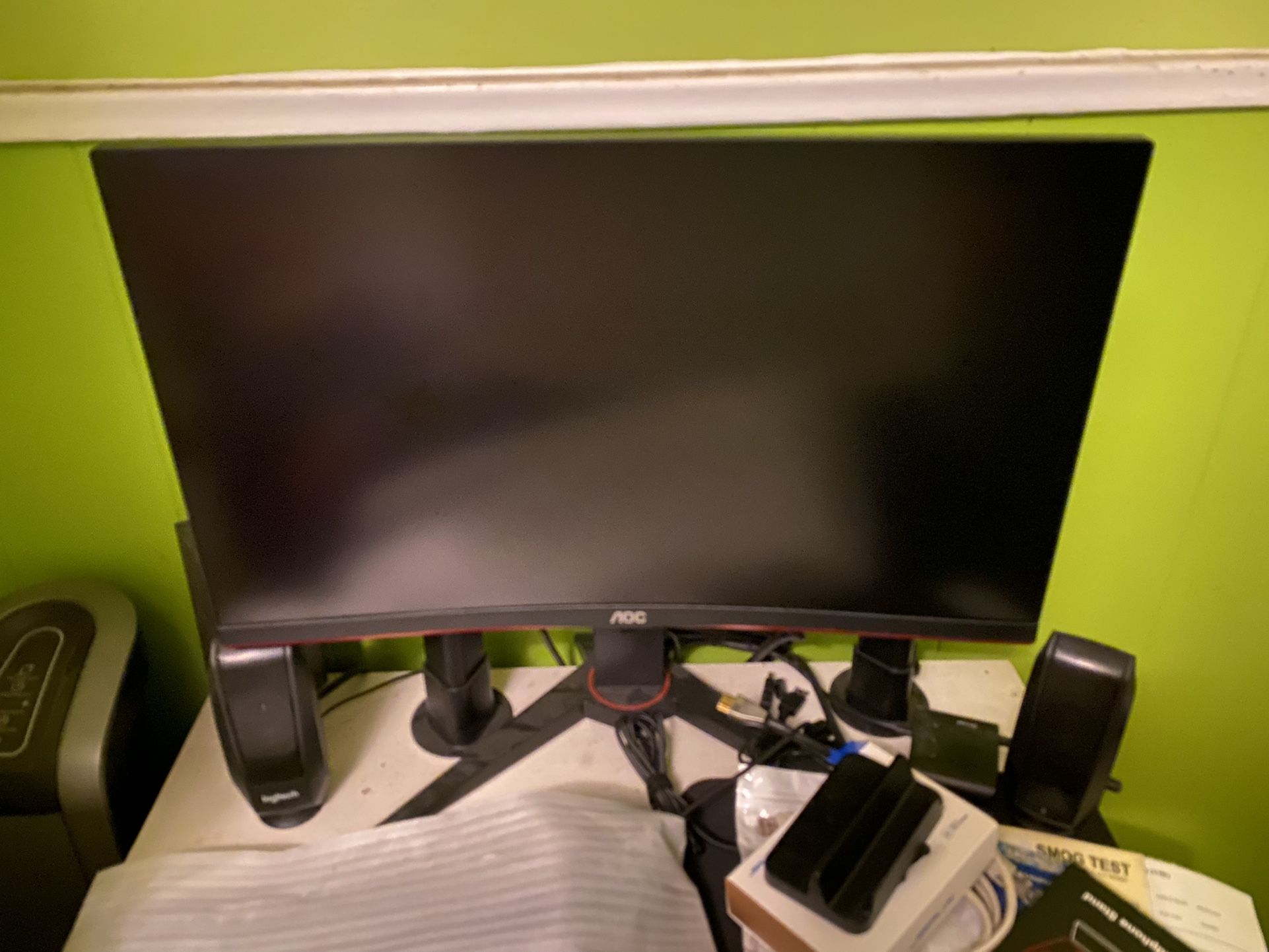 AOC C24G1A 24" Curved Frameless Gaming Monitor for Sale in Hawthorne ...