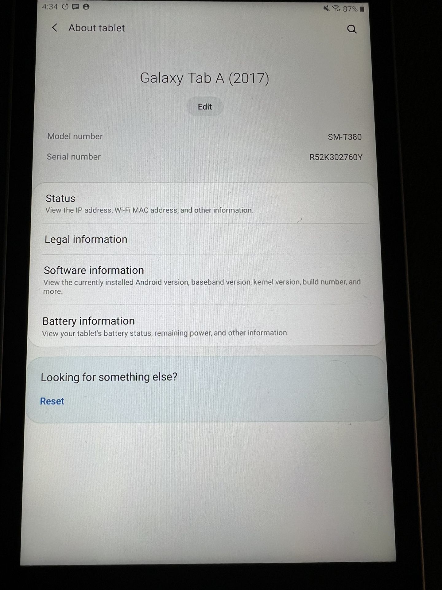 Samsung Galaxy Tab A (SM-T380) for Sale in Agua Dulce, CA - OfferUp