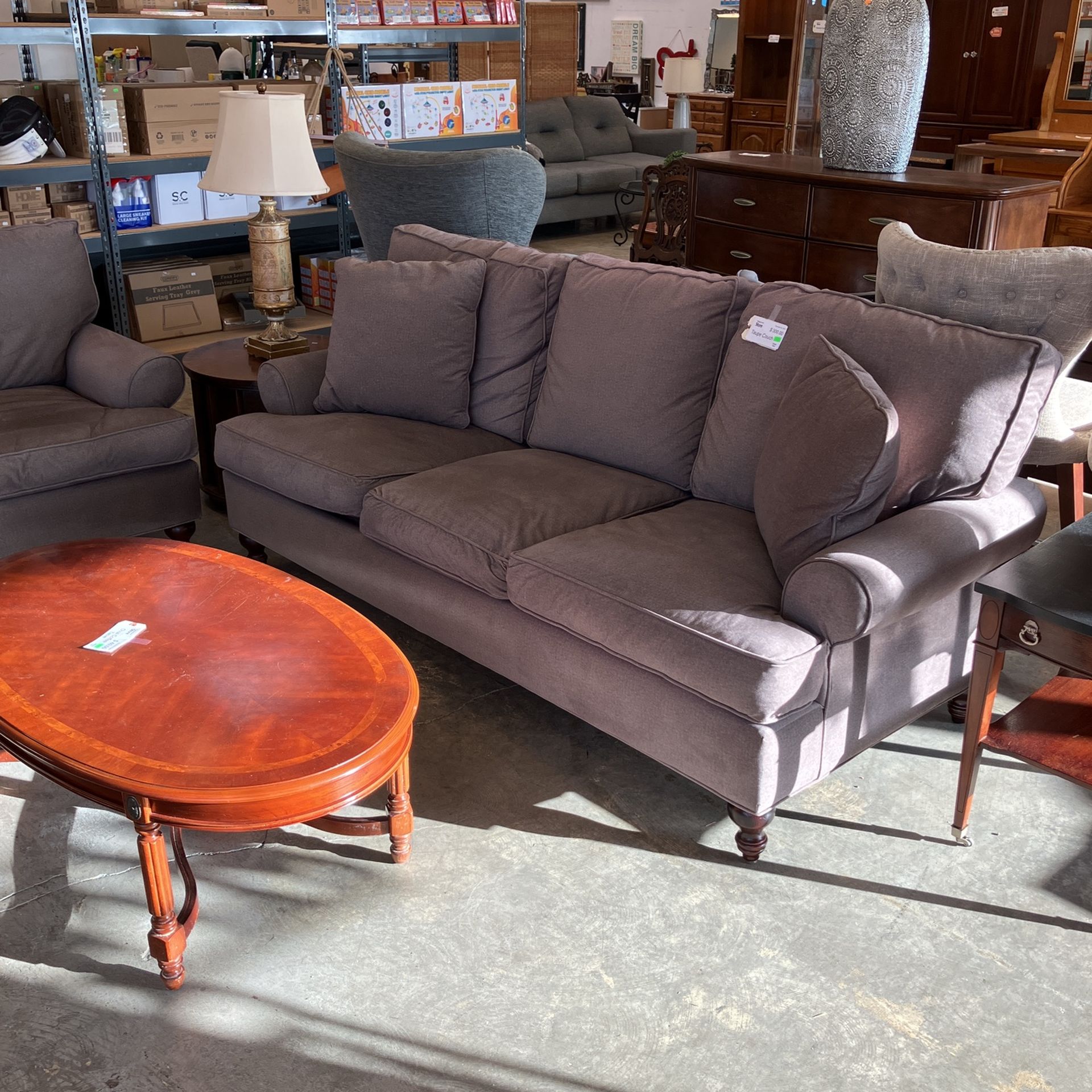 Microfiber Couch for Sale in Puyallup, WA - OfferUp