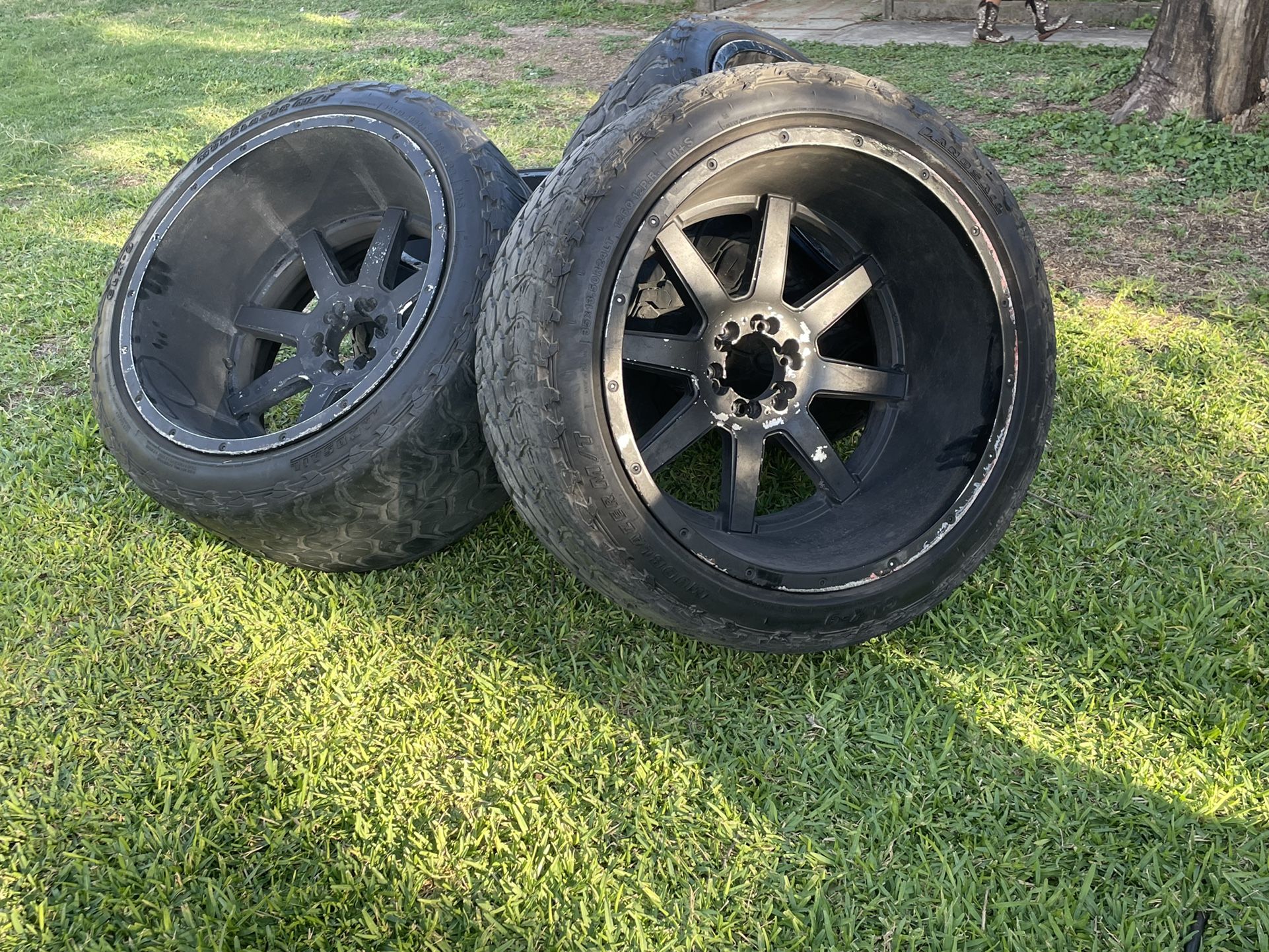 24x14 Fuel Wheels for Sale in San Antonio, TX - OfferUp