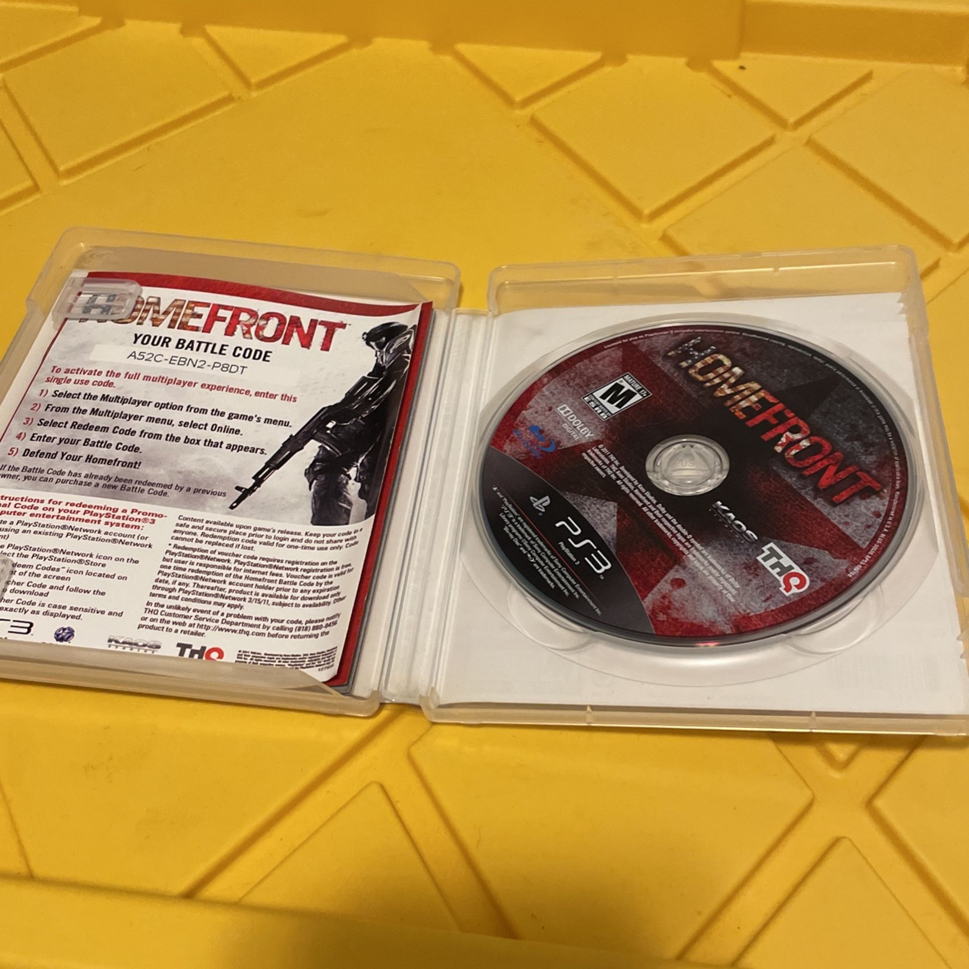 Homefront (PS3) for Sale in Richmond Hill, GA - OfferUp