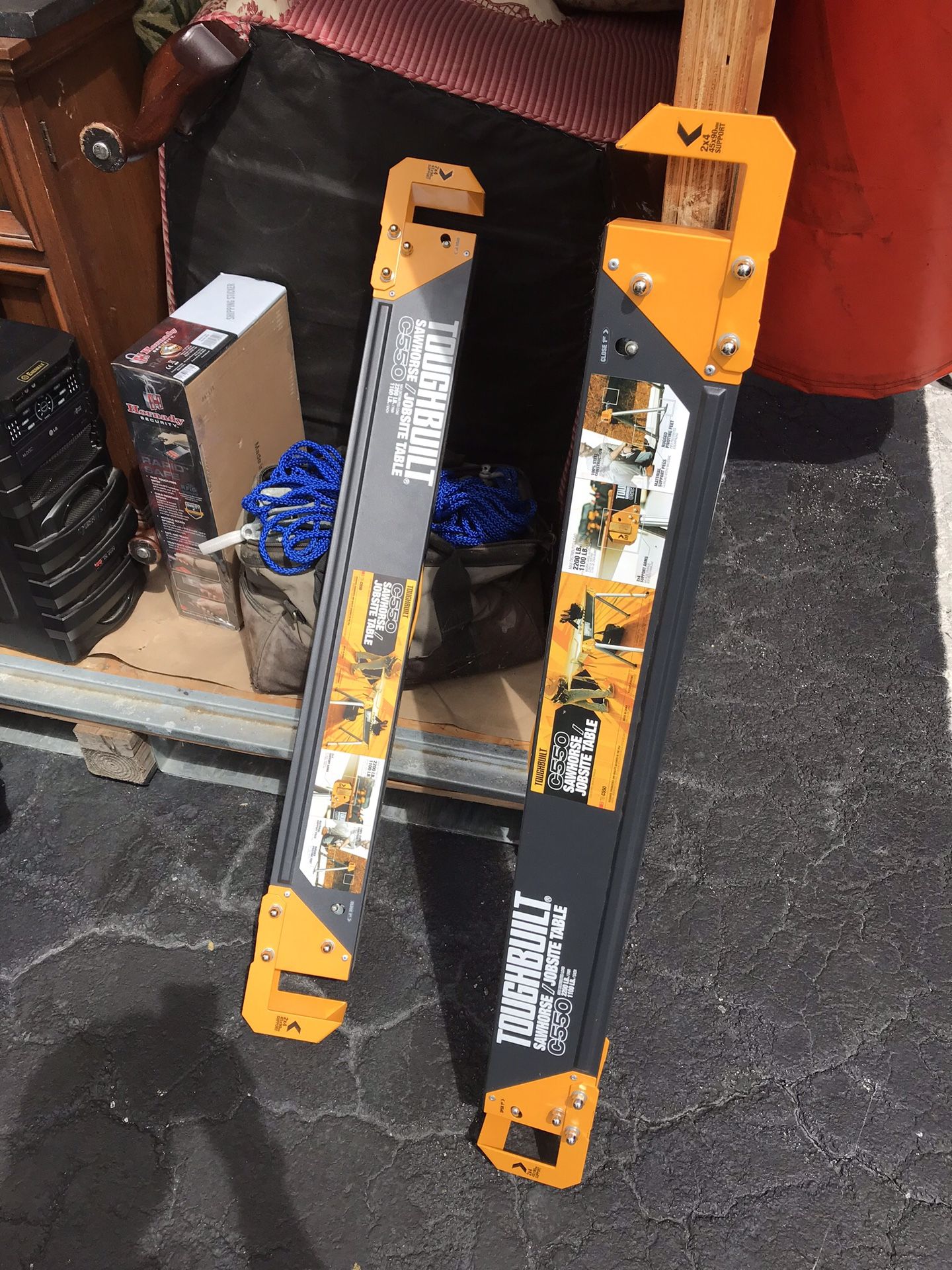 Toughbuilt Sawhorses C550 for Sale in Fort Lauderdale, FL - OfferUp