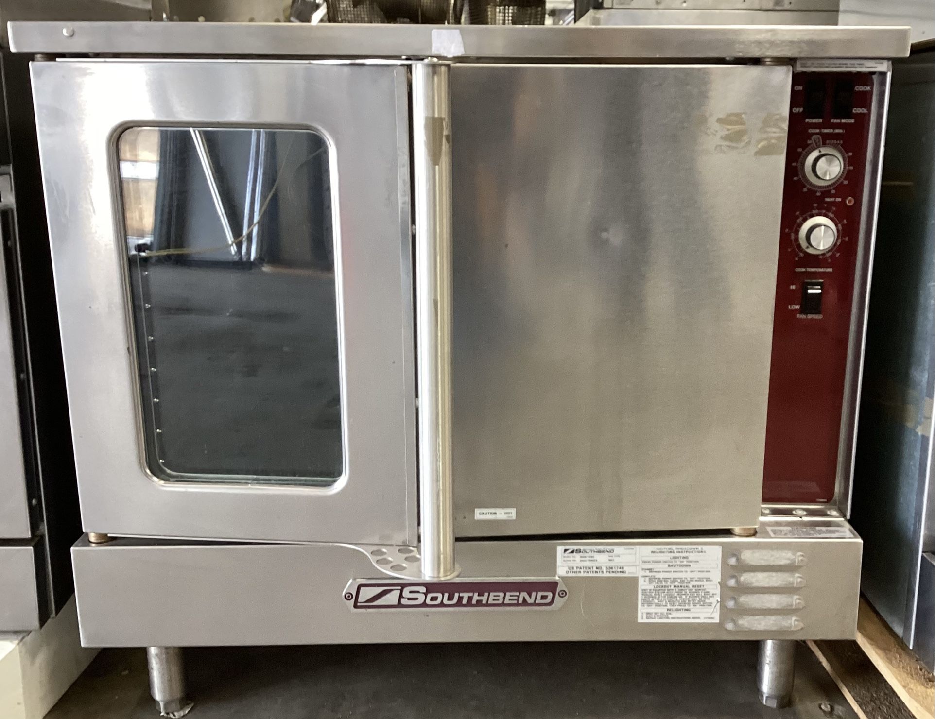 Two Southbend Double Stacked Gas Convection Ovens BGS/12SC for Sale in ...
