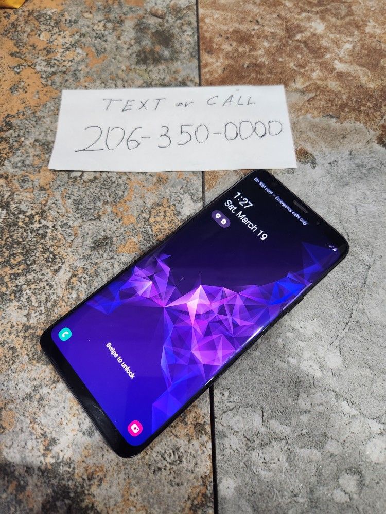Unlocked Samsung Galaxy S9+ for Sale in Seattle, WA - OfferUp