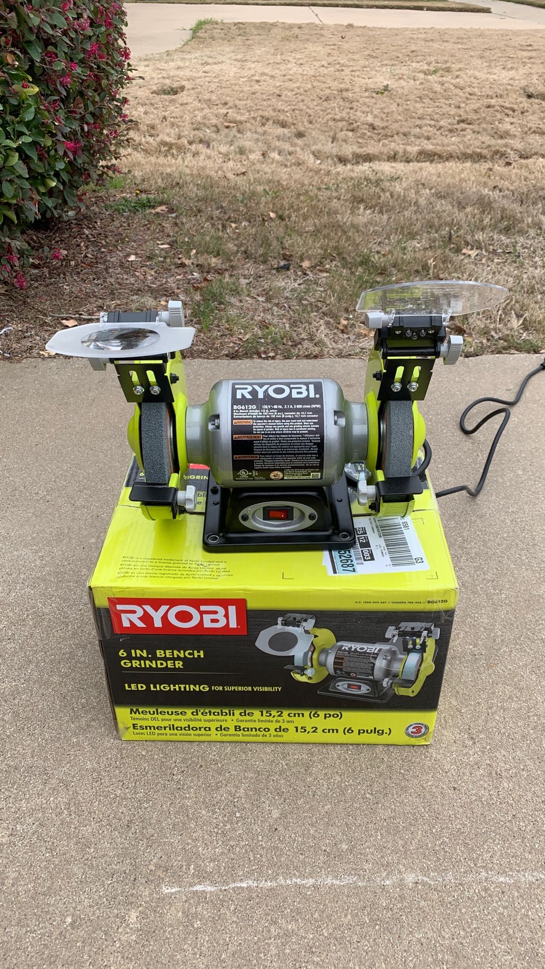 Ryobi 6” bench grinder for Sale in Fort Worth, TX - OfferUp