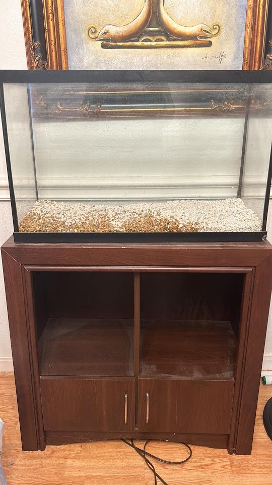 Fish Tank and Stand for Sale in Houston, TX - OfferUp