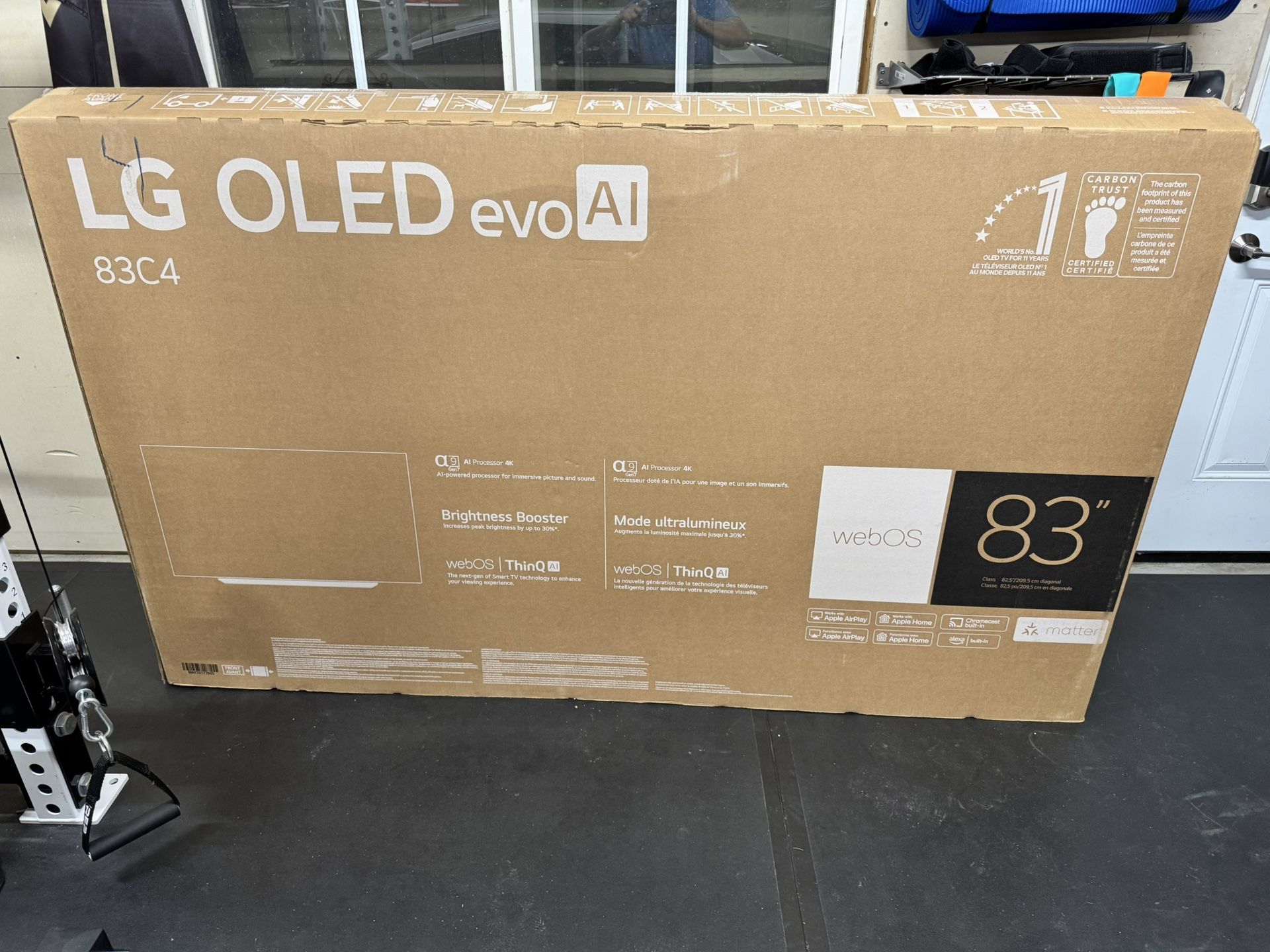 LG OLED C4 83” TV Box Only for Sale in Poway, CA - OfferUp