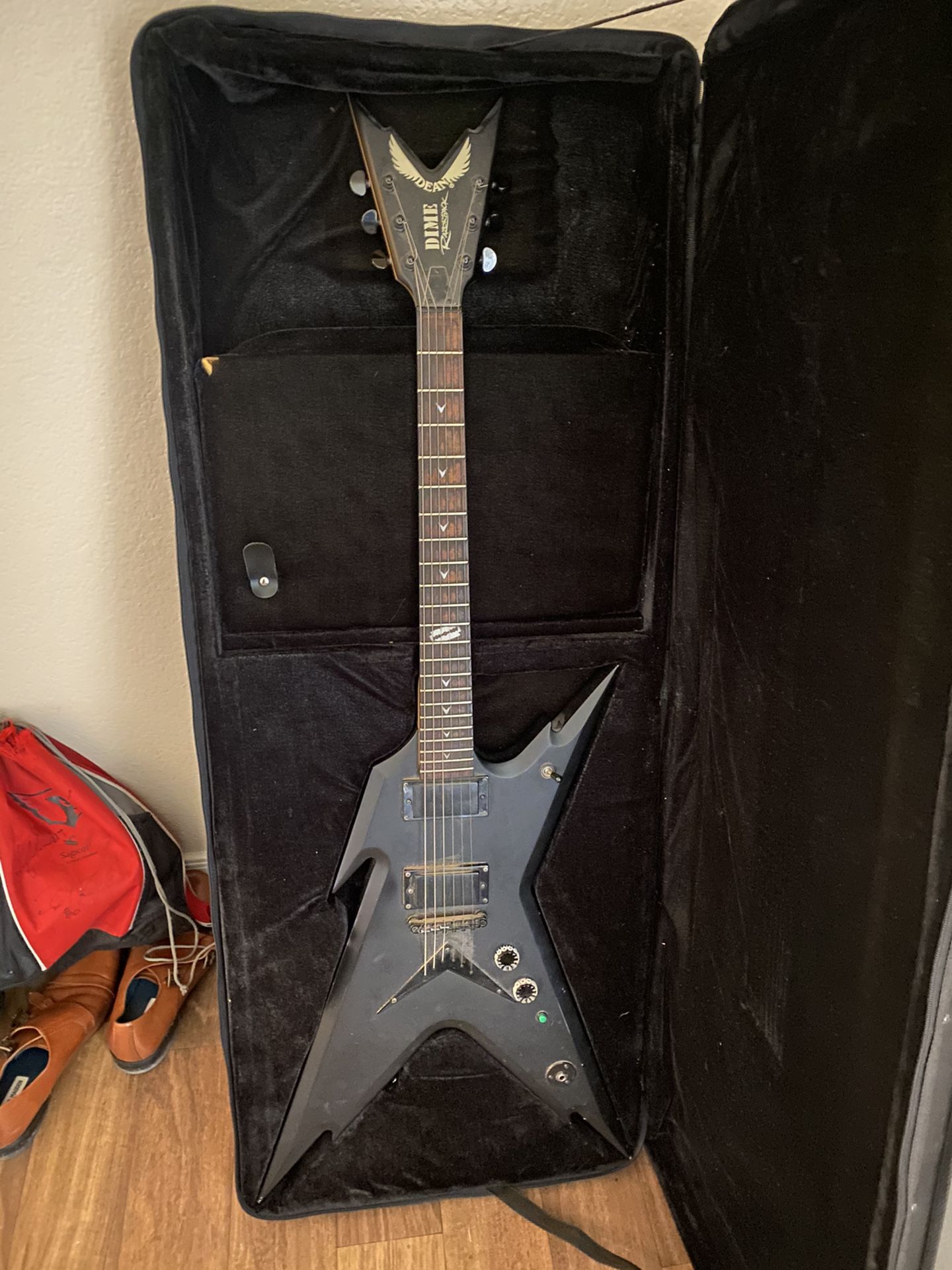 DIME EDITION Dean 6 String Electric Razorback Guitar W/ Kill switch And ...