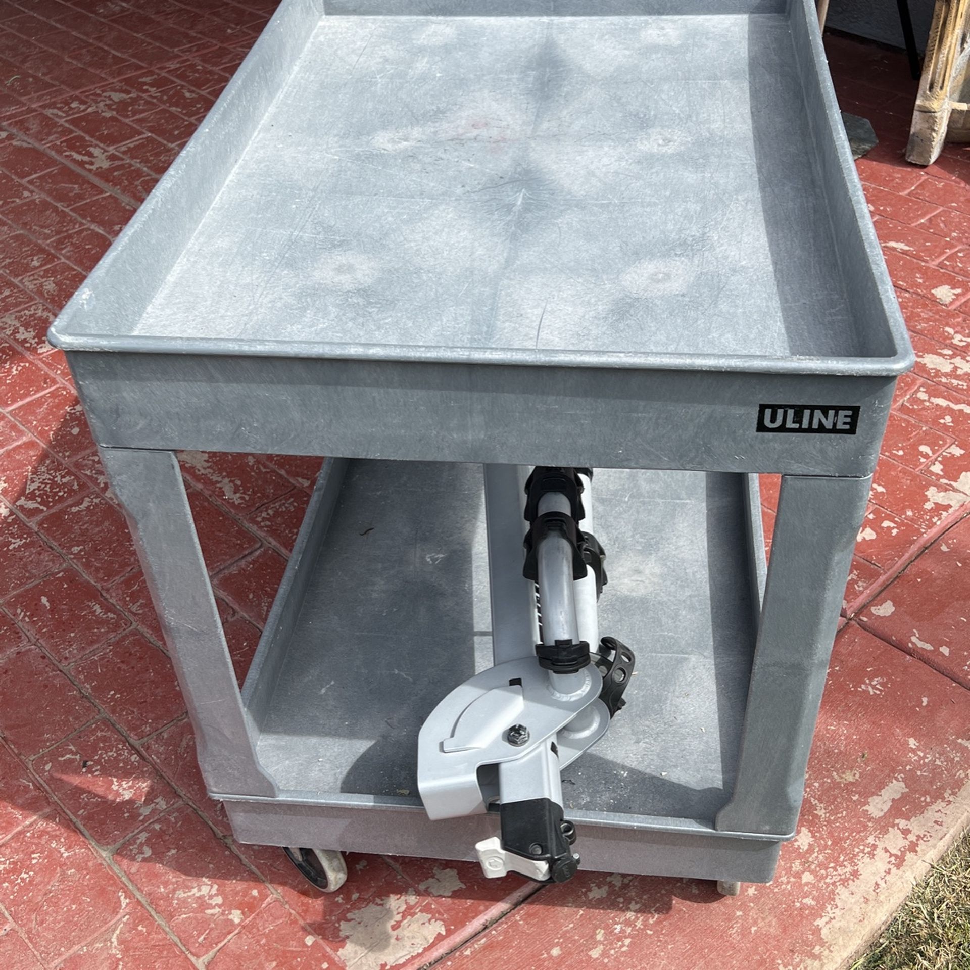ULine Mobile Cart (Gray-full Size) for Sale in Oceanside, CA - OfferUp