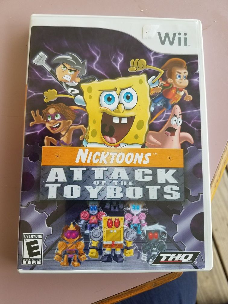 Nicktoons Attack Of The Toybots Wii