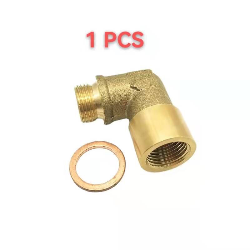 M18X1.5 02 Bung Extension O2 Oxygen Sensor Angled Extender Spacer 90 ...