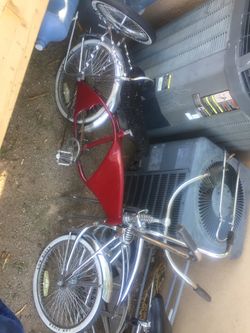 Lowrider Bike Red