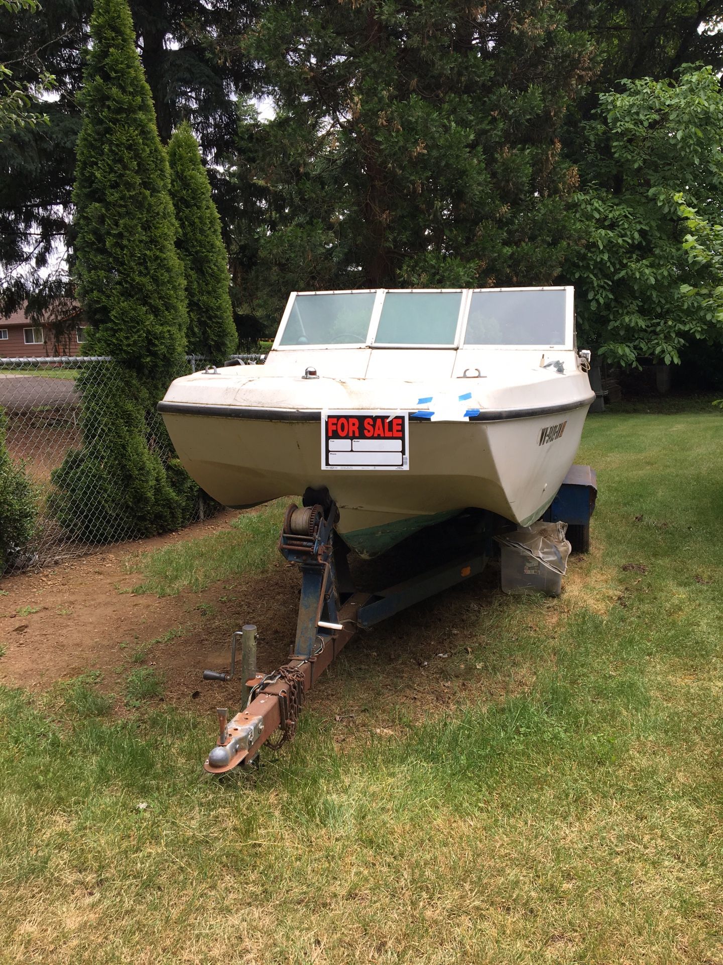 1970 silverline tri-hull runabout. Project boat. for Sale in Vancouver ...