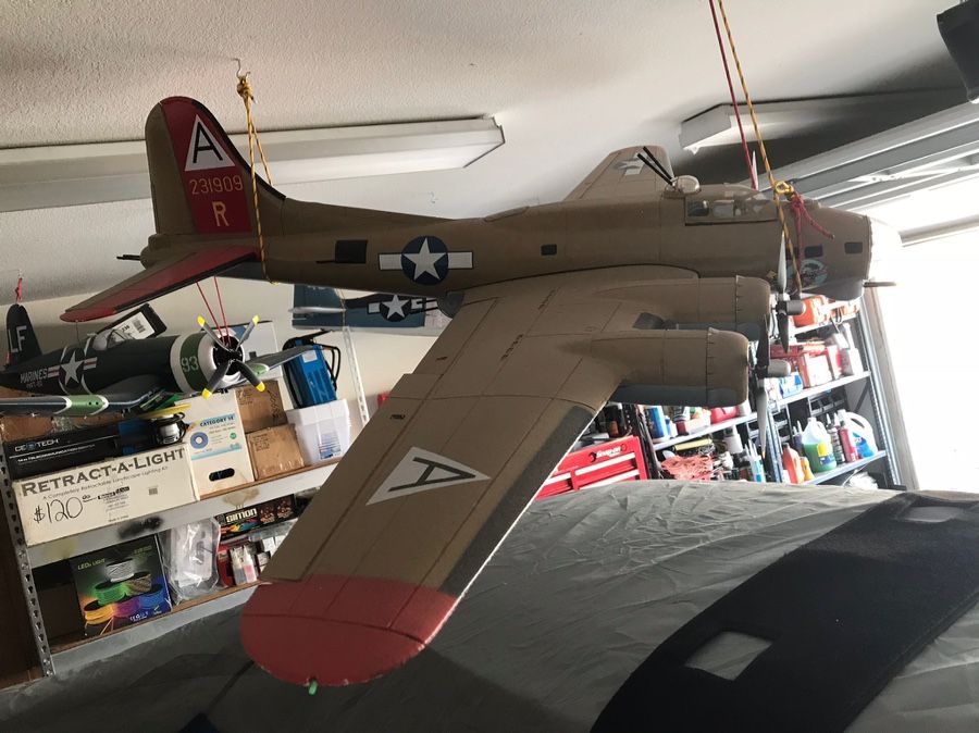 B17 Flying Fortress bomber WWII RC airplane plane for Sale in Phoenix ...