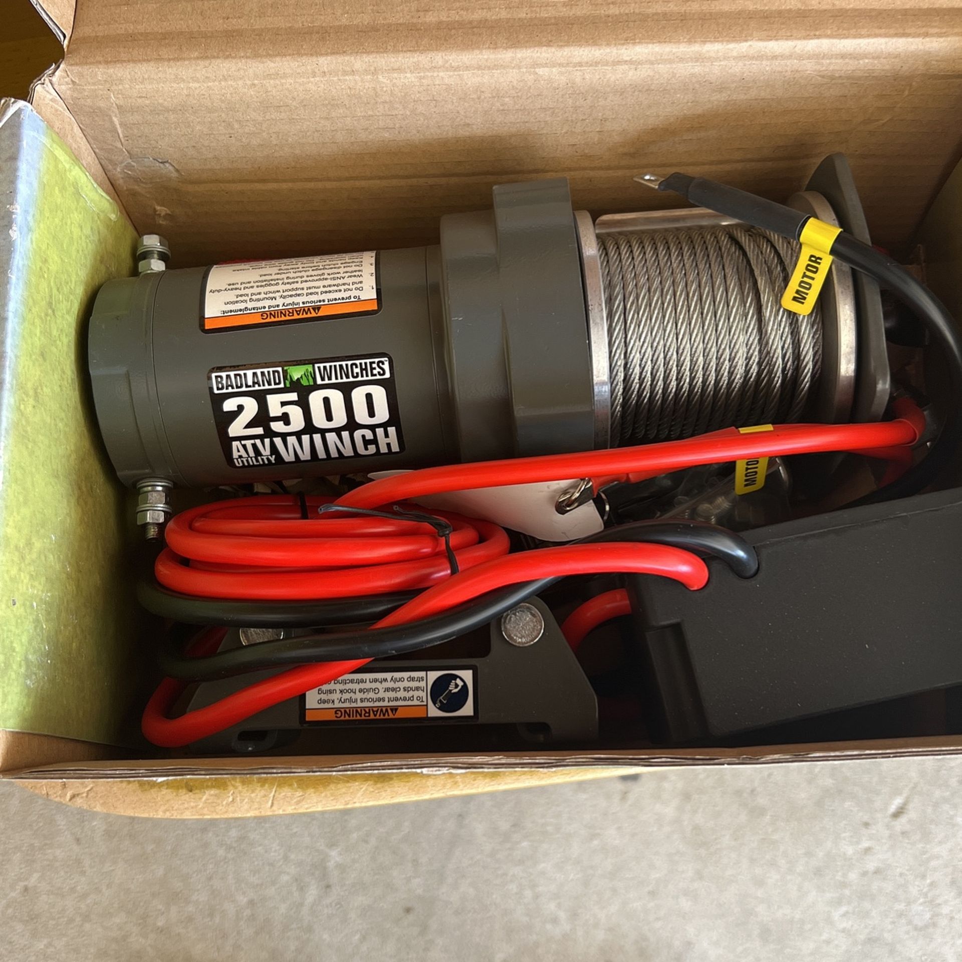 2500 Lb Winch for Sale in Moreno Valley, CA - OfferUp
