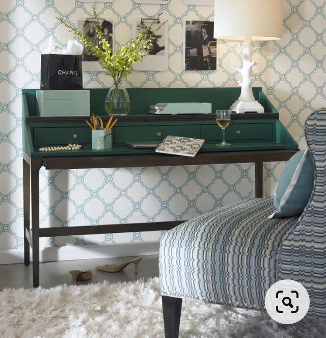 Somerton Dwelling Improvem In B Flip Top Teal Desk for Sale in Pasadena ...