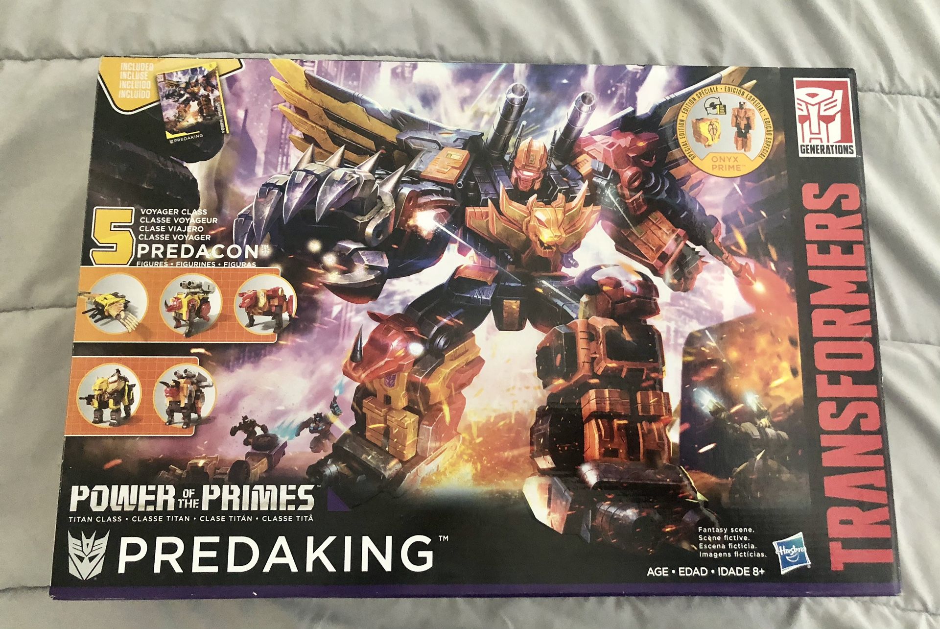 Transformers Power Of the Primes Predaking Combiners 18 Inches Tall for ...