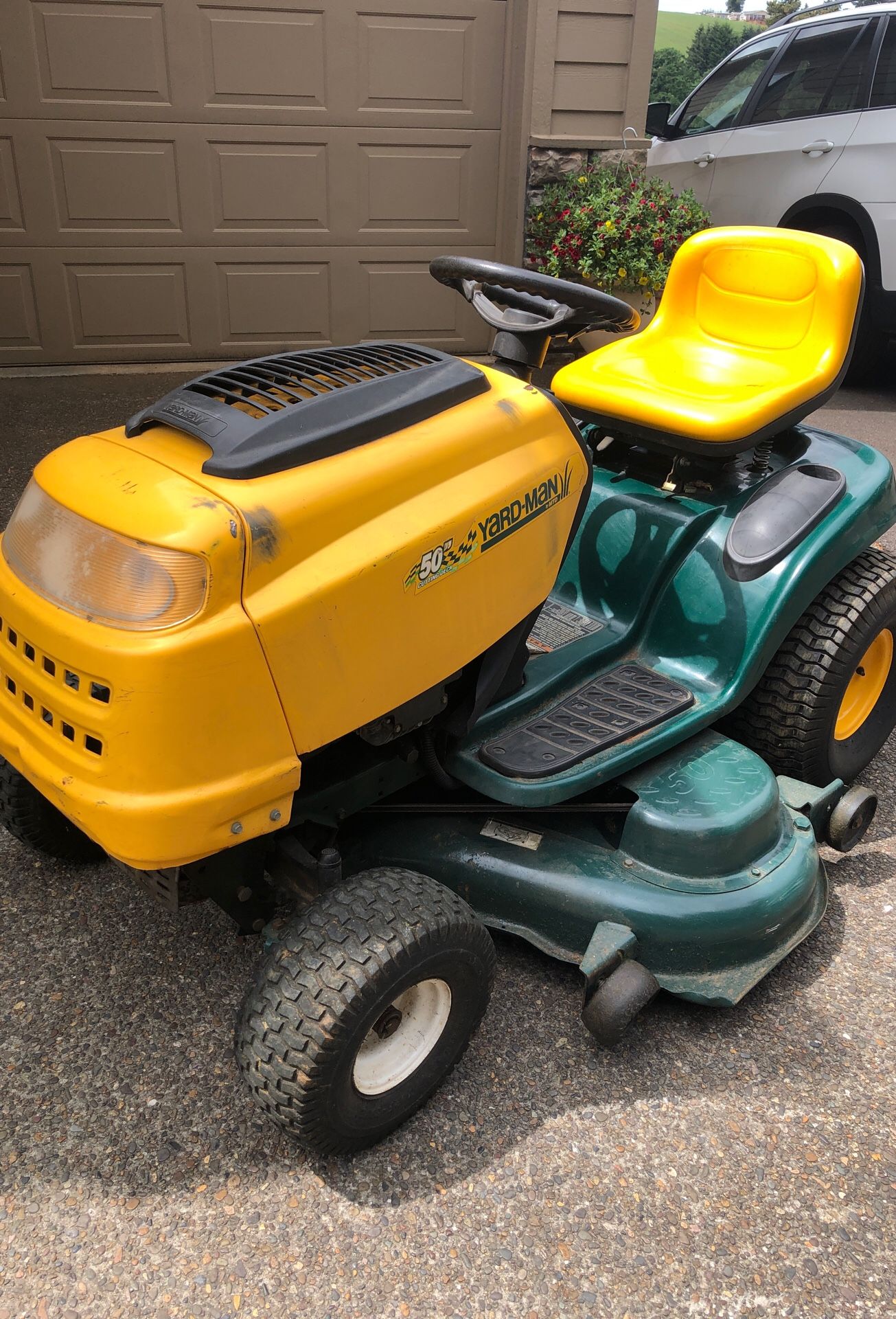 50” Yard-man riding lawnmower for Sale in Turner, OR - OfferUp