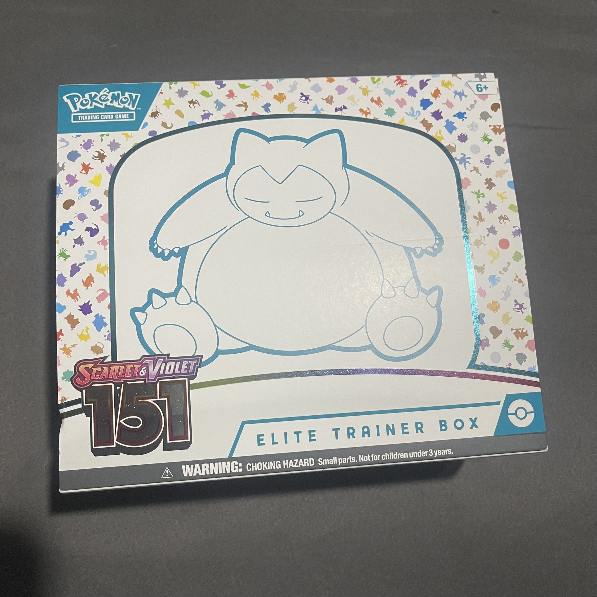 Pokémon 151 Elite Trainer Box Snorlax (No Booster Packs) for Sale in ...