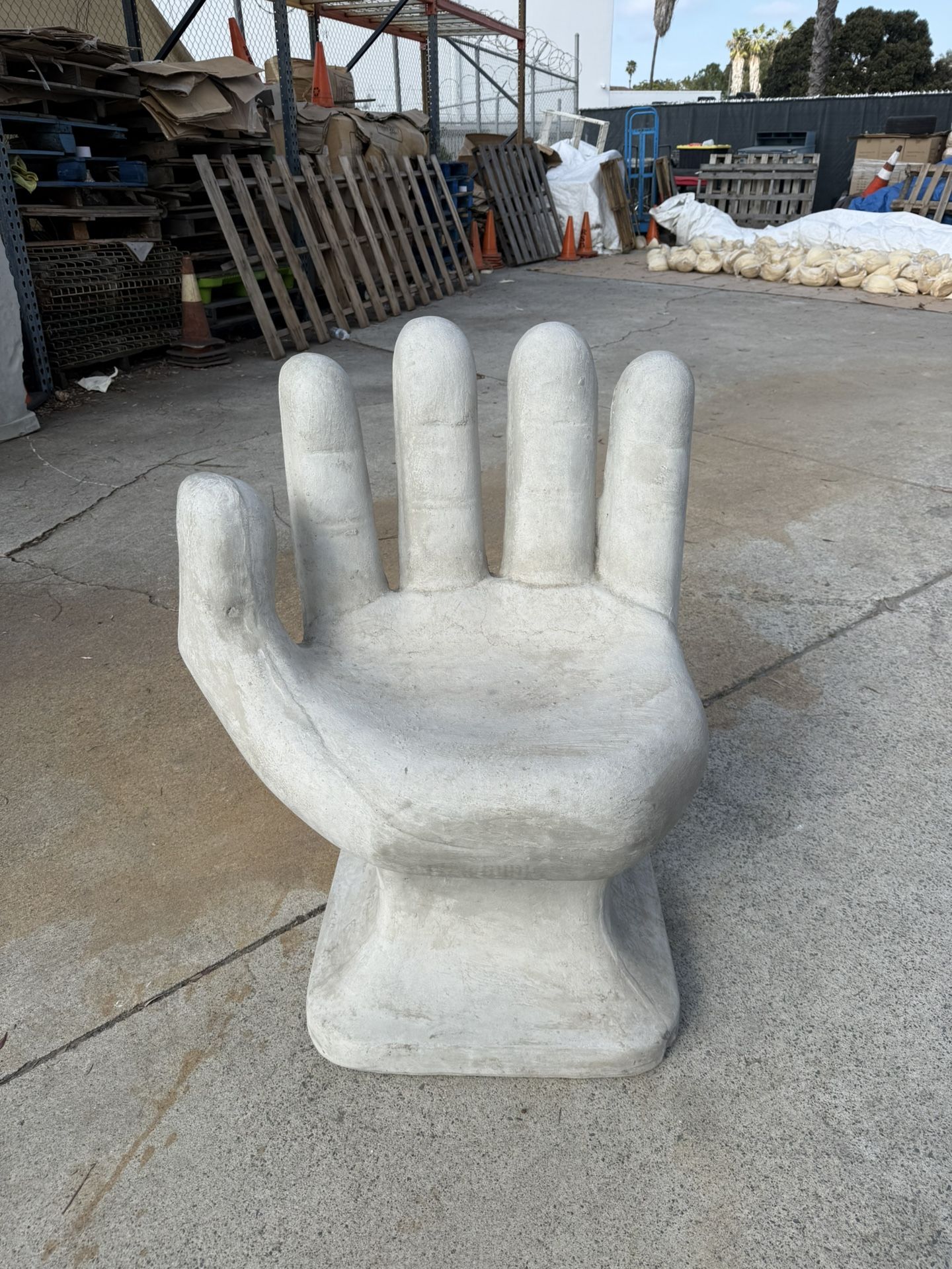 Large Concrete Hand Chair for Sale in San Diego, CA - OfferUp