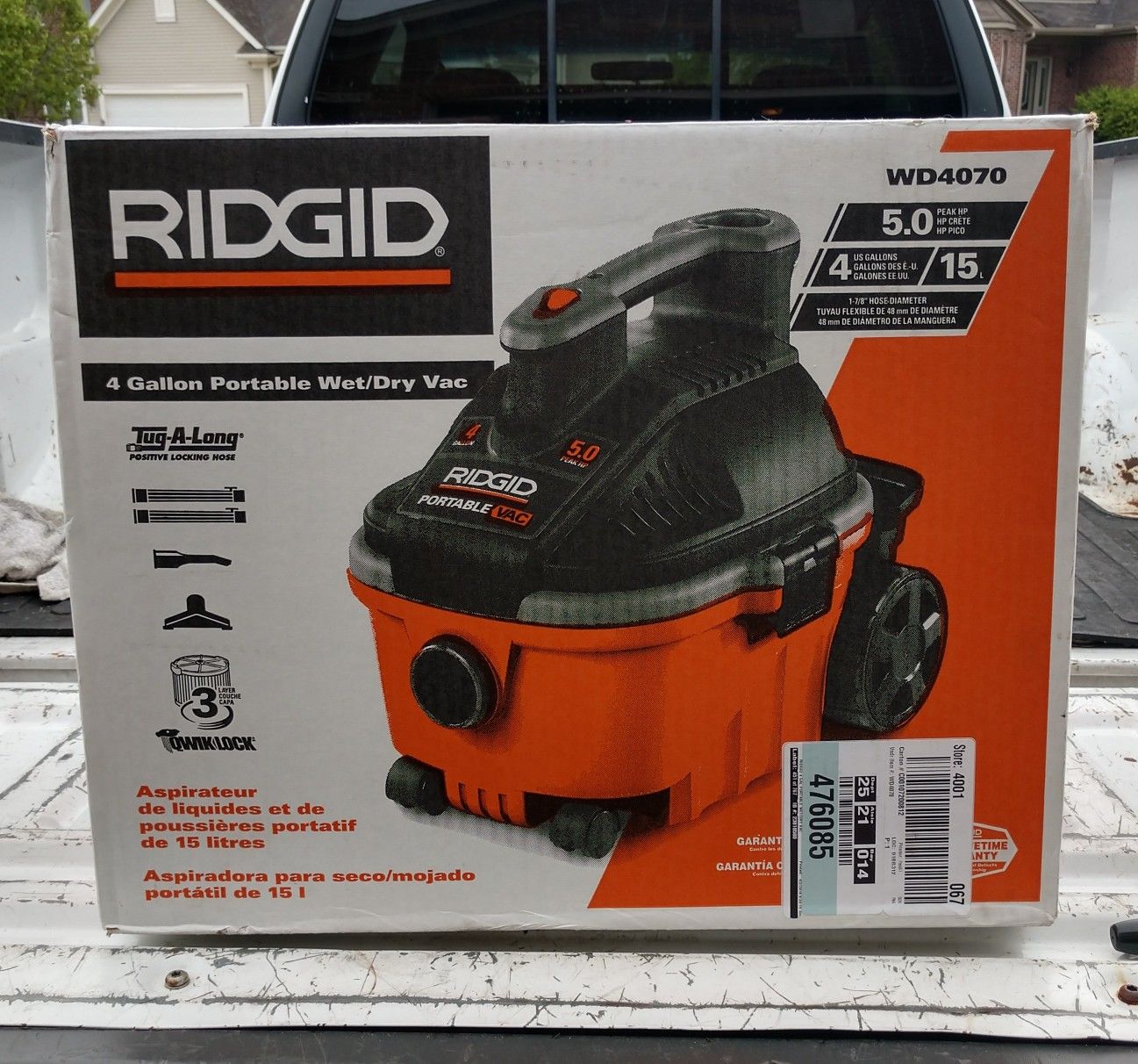 (H2066) Ridgid WD4070 for Sale in Joliet, IL - OfferUp