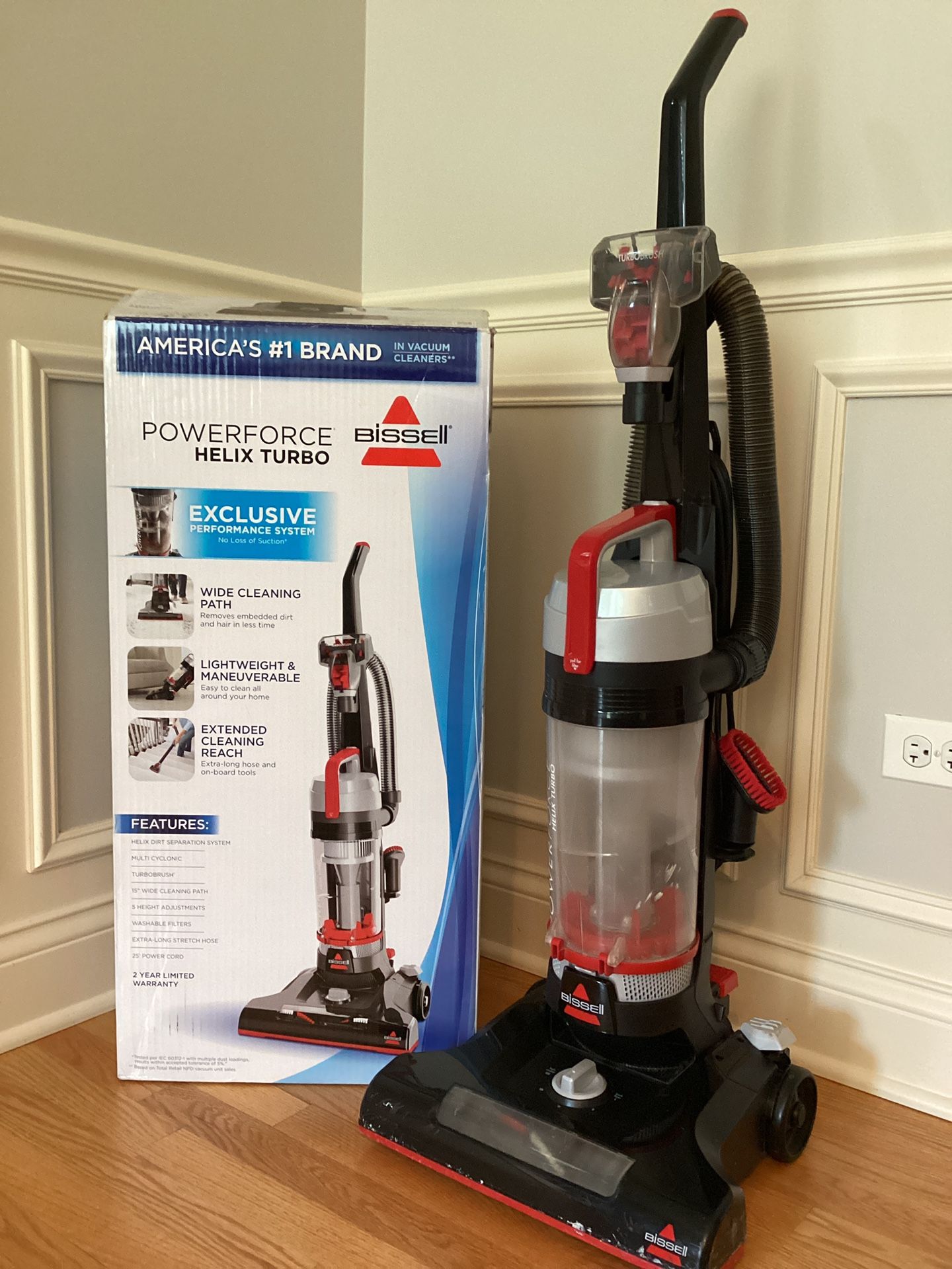 Bissell Power Force Helix Turbo Bagless Upright Vacuum Cleaner for Sale in Libertyville IL OfferUp