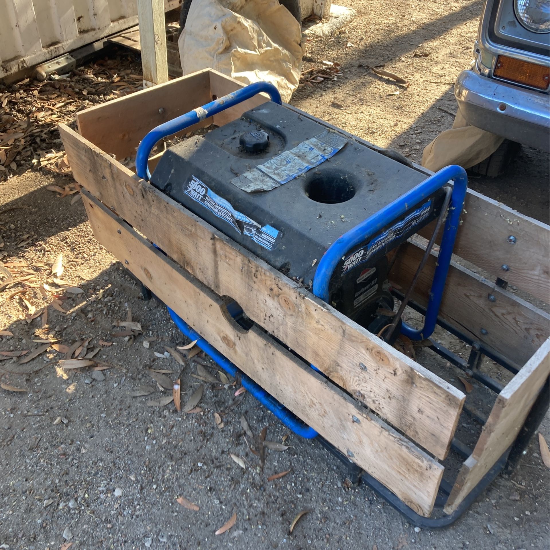 Generator In Trailer Hitch Caring Basket for Sale in Poway, CA - OfferUp