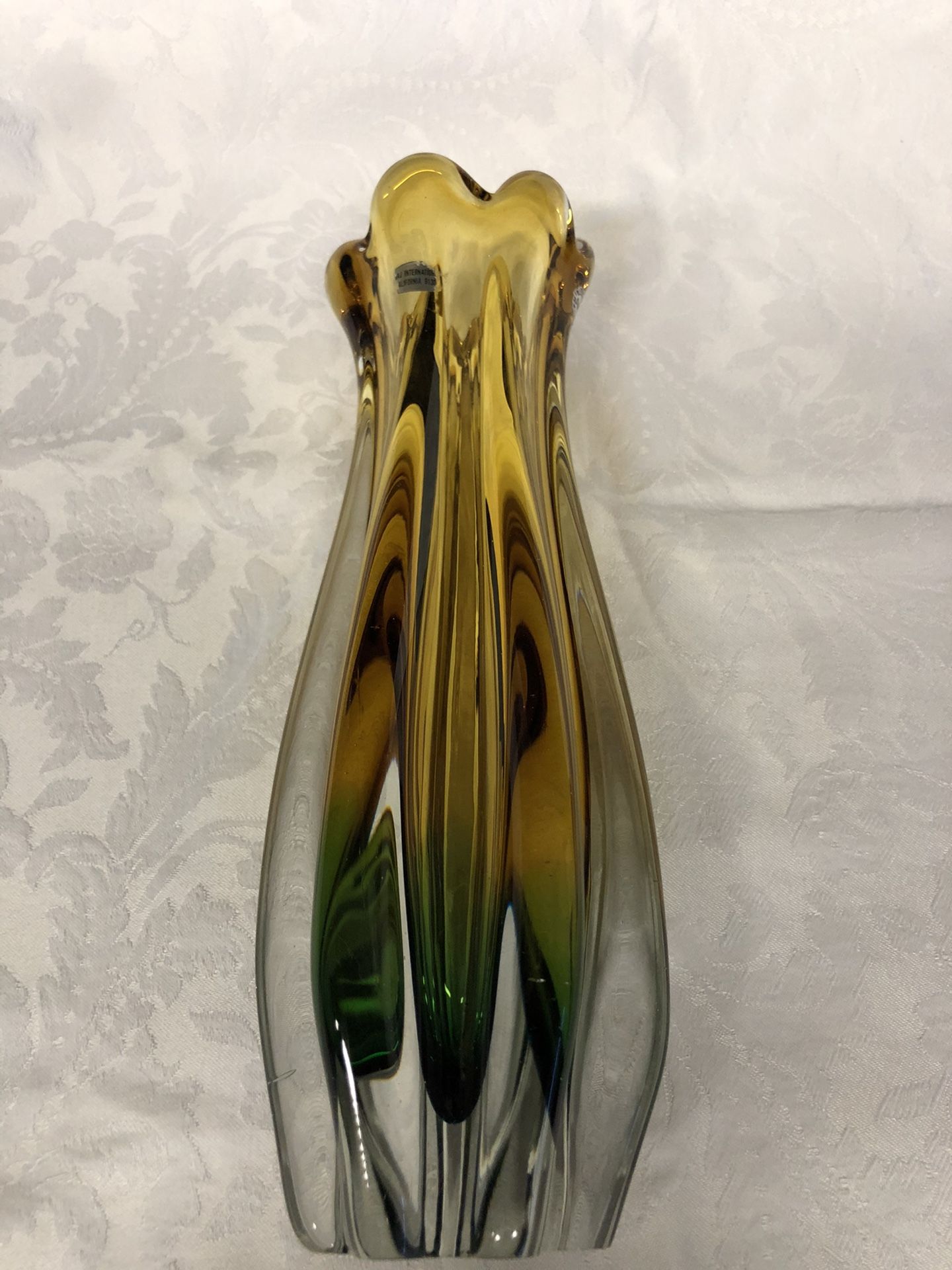 Sanyu , art glass Japanese vase from the 1960s for Sale in Dana Point ...
