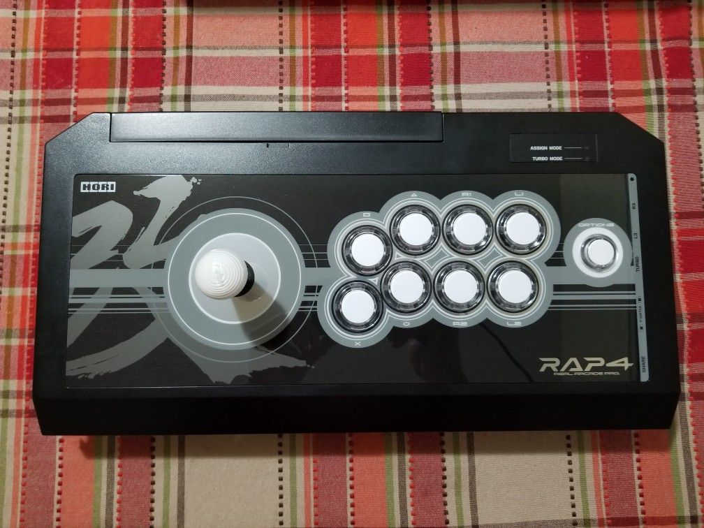 Hori Real Arcade Pro 4 RAP4 Arcade Fight Stick with Seimitsu Buttons ...