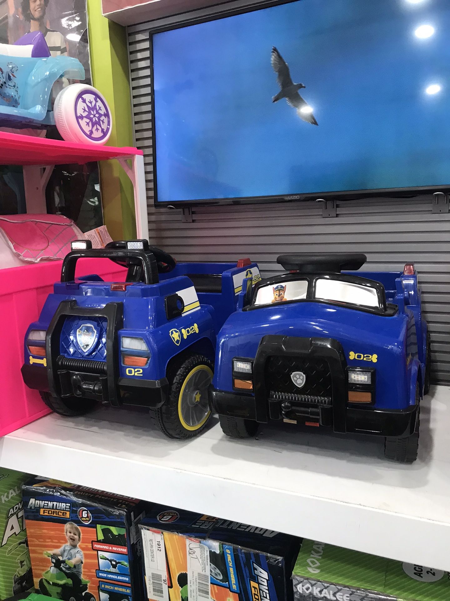 Lowered Power Wheels