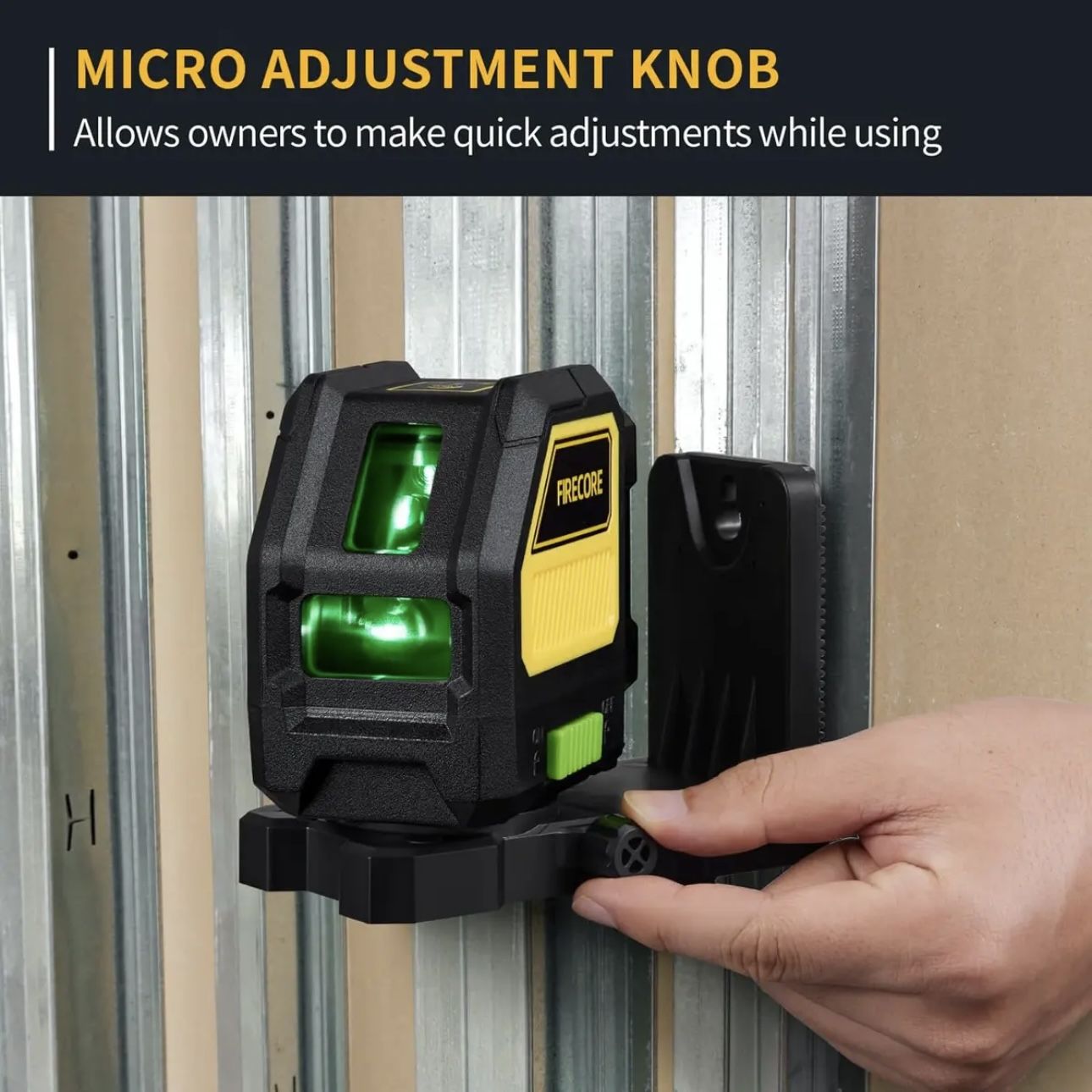 Professional Green Cross Line Laser, 130Ft Self-Leveling Laser Level ...