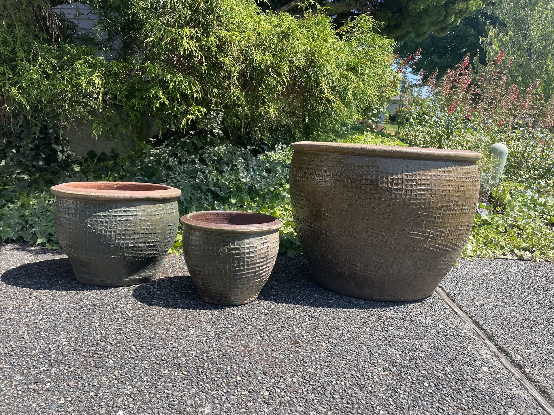 Three Pots for Sale in Mukilteo, WA - OfferUp