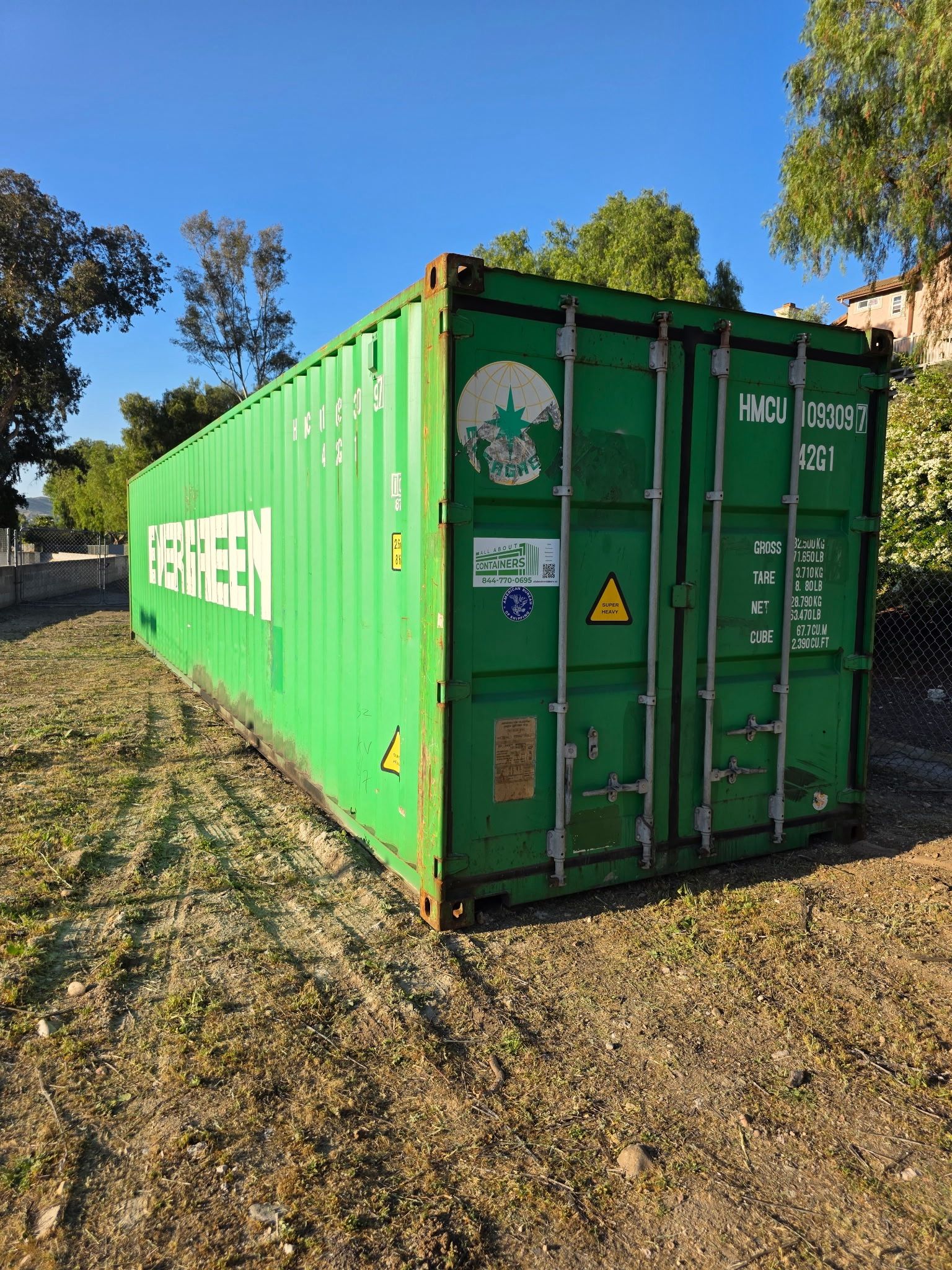 40 Foot Standard Height Shipping Containers for Sale in Palmdale, CA ...