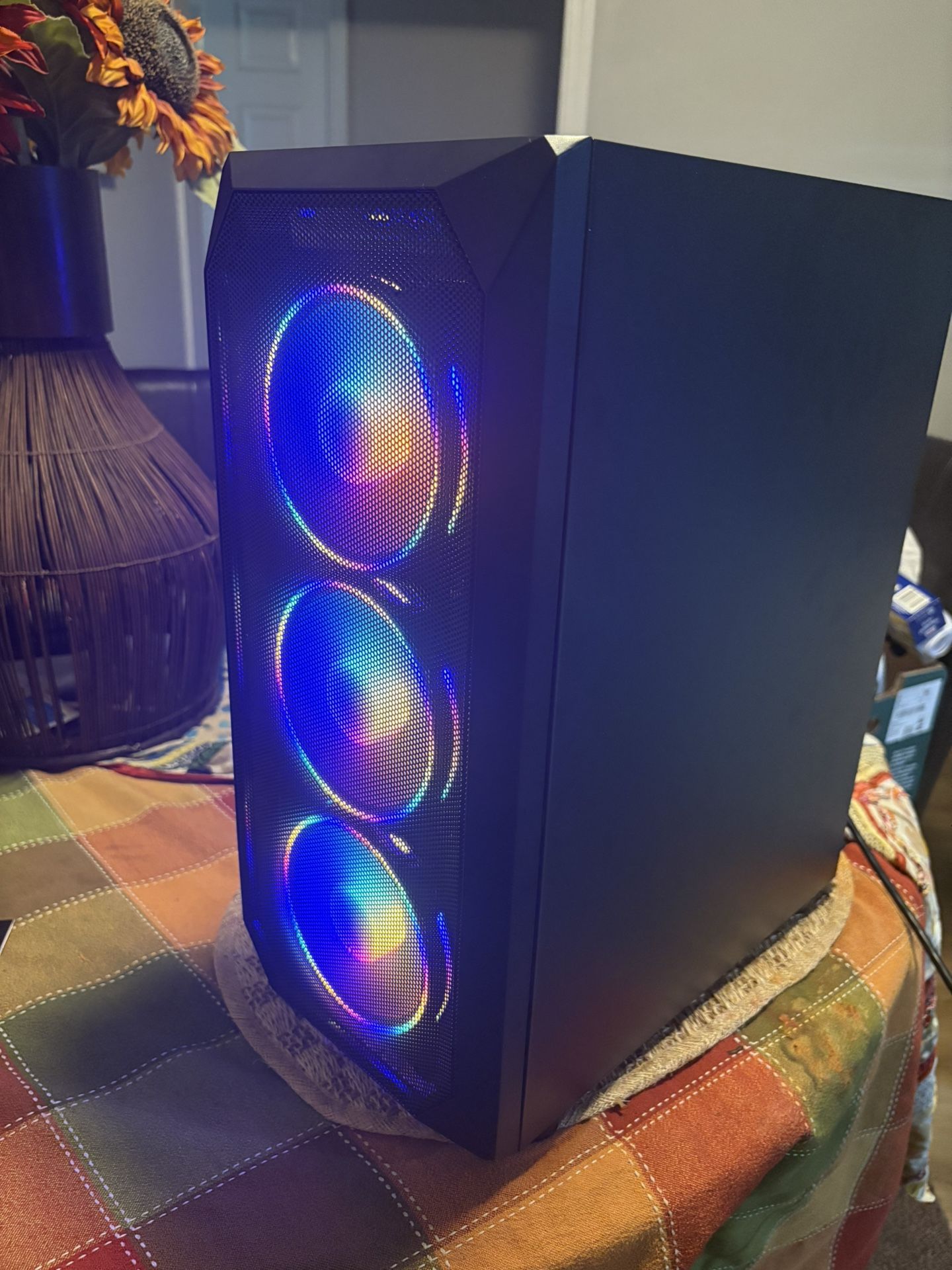 MXZ Gaming PC Computer AMD Ryzen 5 3600, GeForce RTX 2060, 8GB*2(16GB) DDR4, NVME M2 500GB, 5 ...