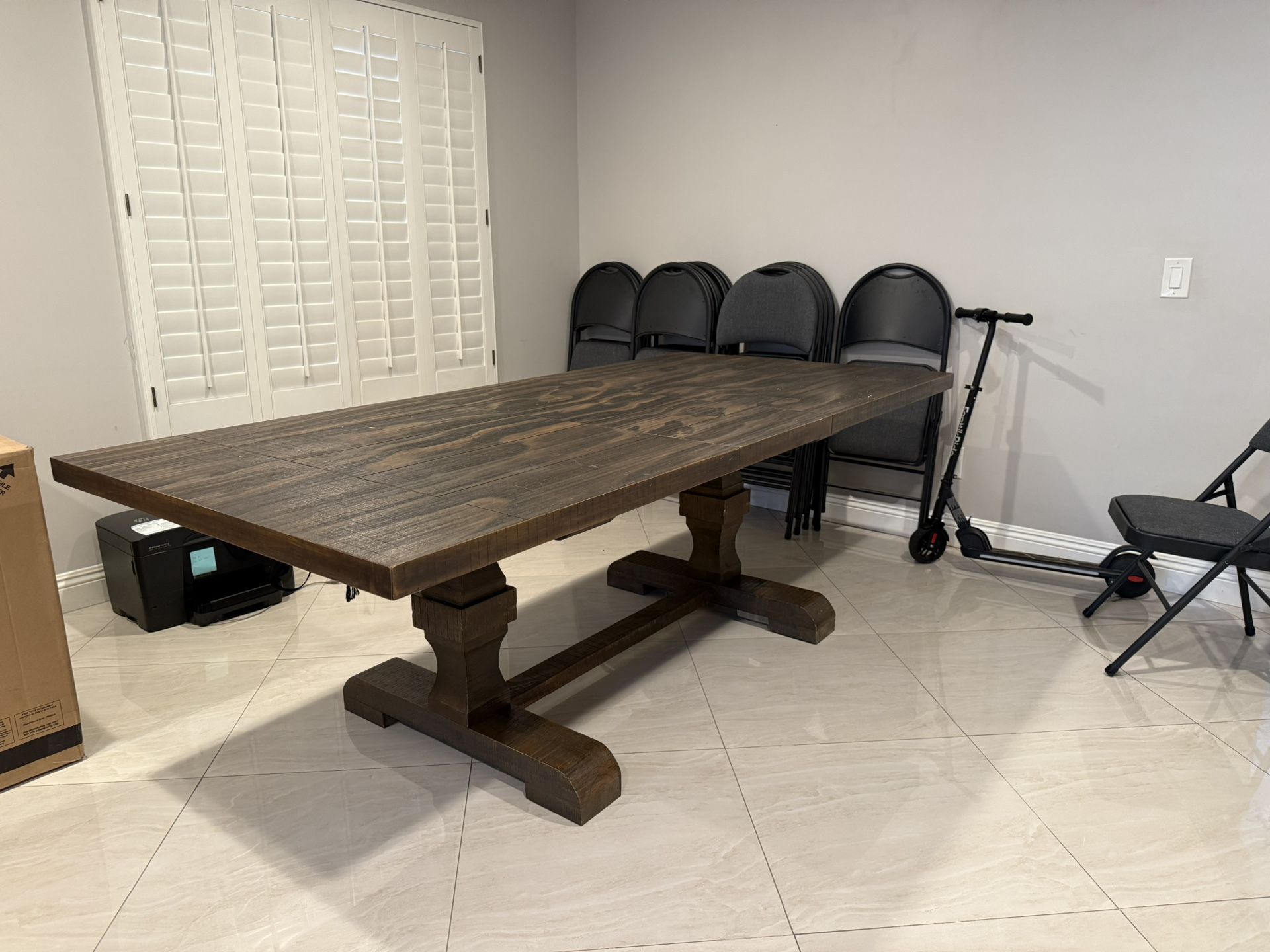 Wood Dining Table 90 L X 42W X30 H $55 for Sale in Irvine, CA - OfferUp