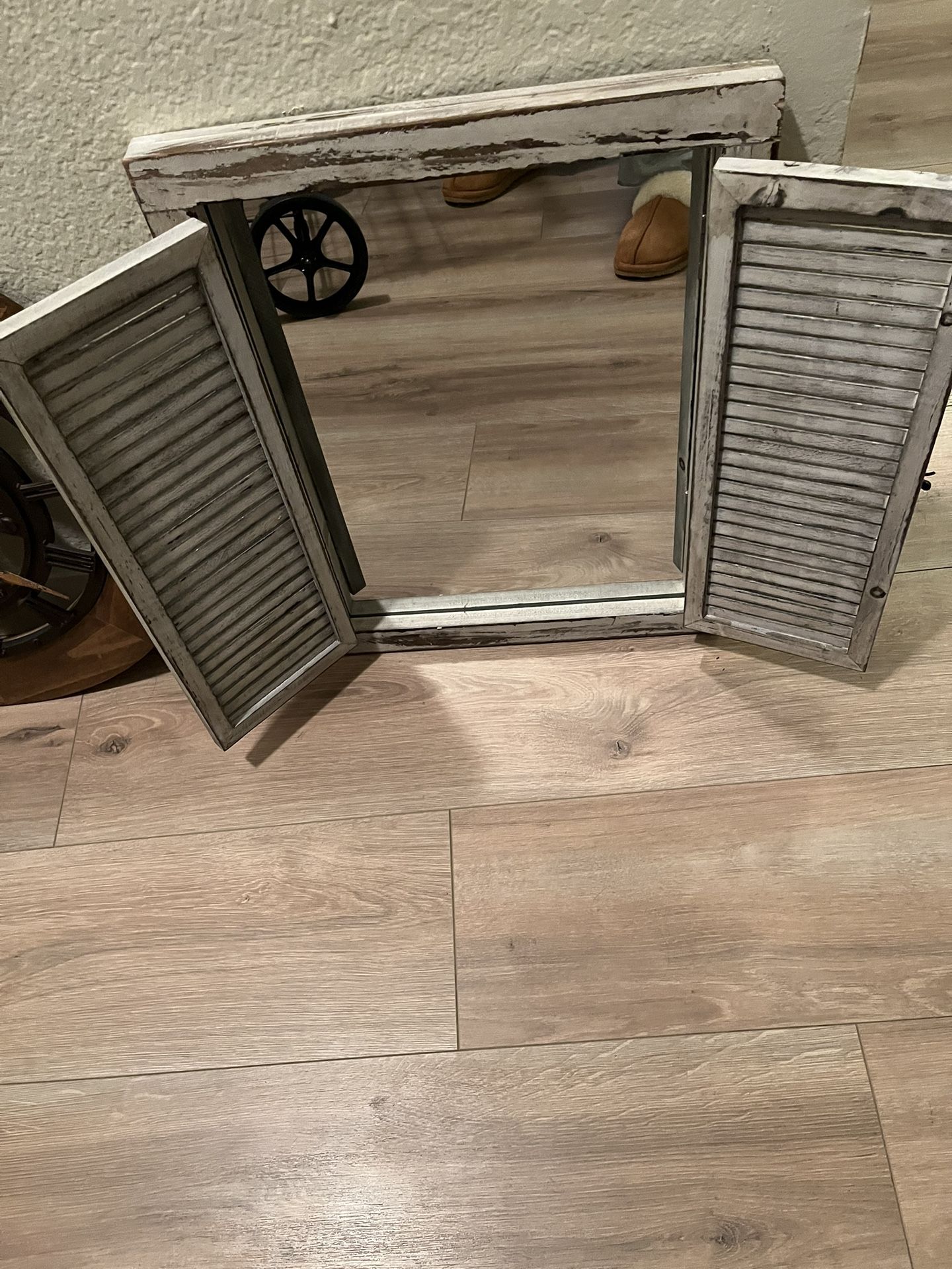 Decorative Mirror With Shutters for Sale in Los Angeles, CA - OfferUp