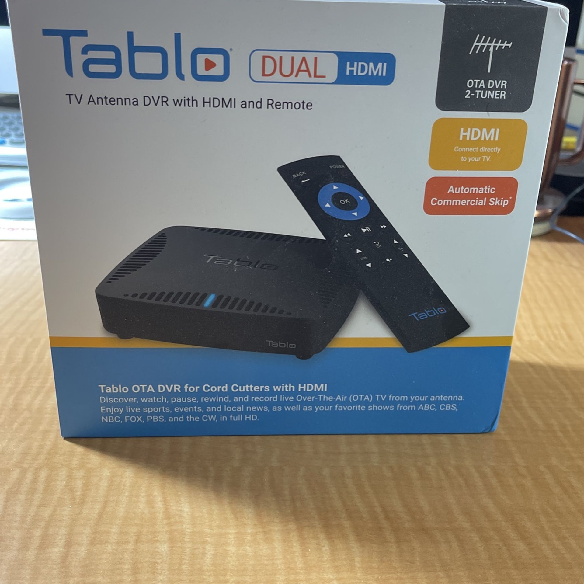 Tablo Dual HDMI w/remote for Sale in Sunnyvale, CA - OfferUp