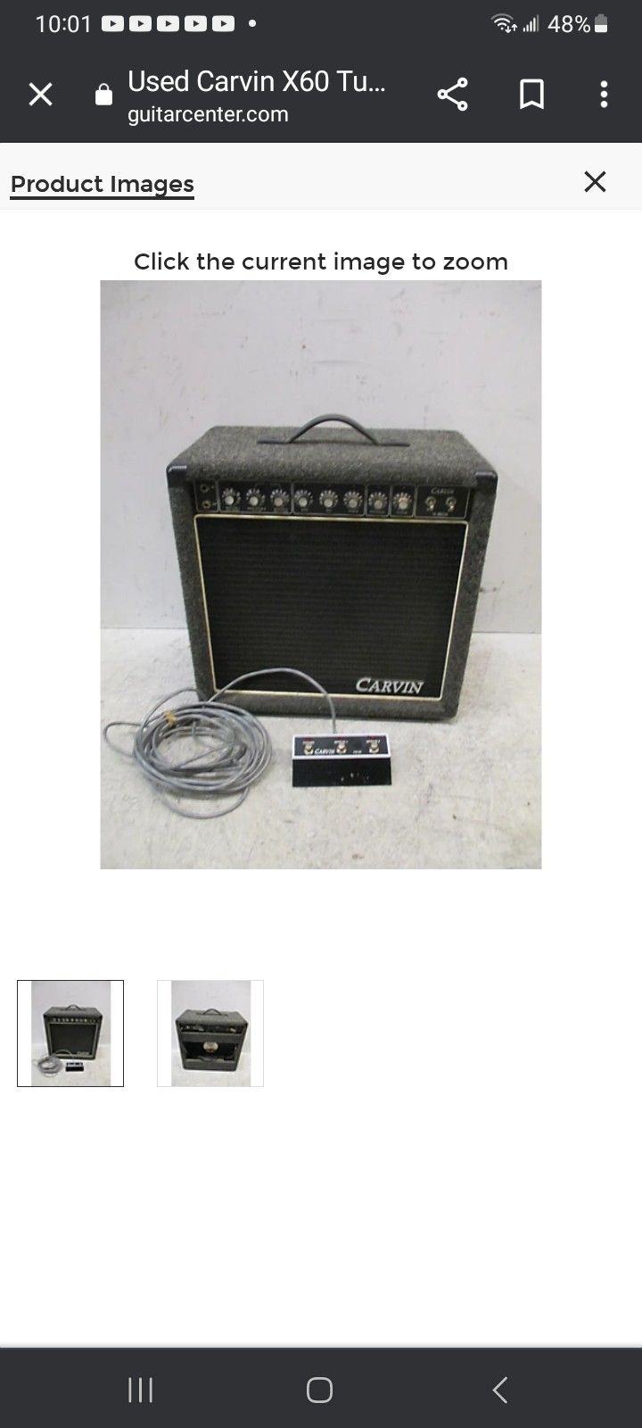 Carvin X 60 Combo TUBE Guitar AMP VINTAGE ! for Sale in San Dimas, CA ...
