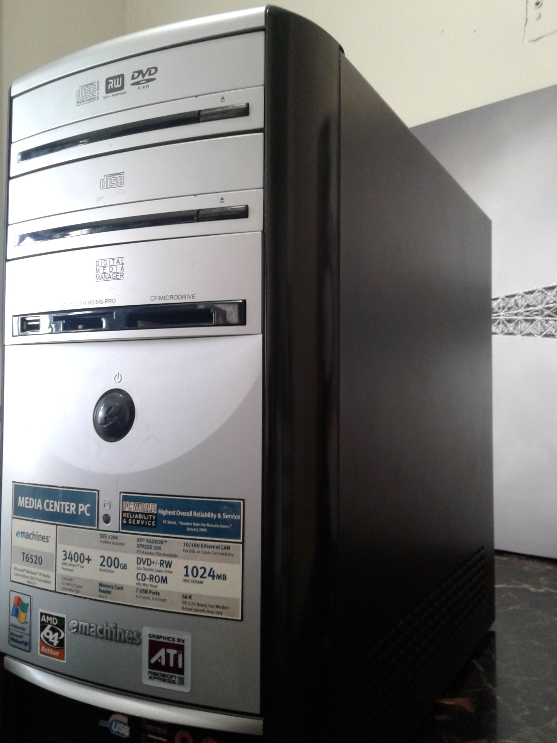 Windows Xp Computer Tower