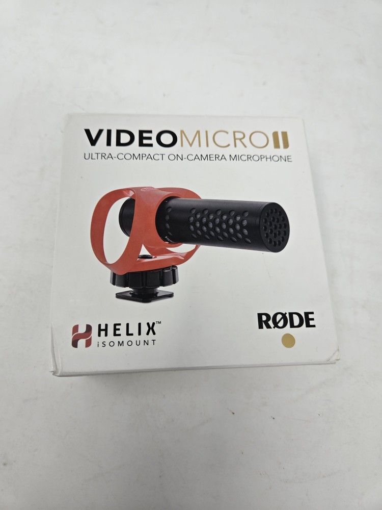 RODE VideoMicro II Ultra-Compact On-Camera Microphone - New for Sale in ...